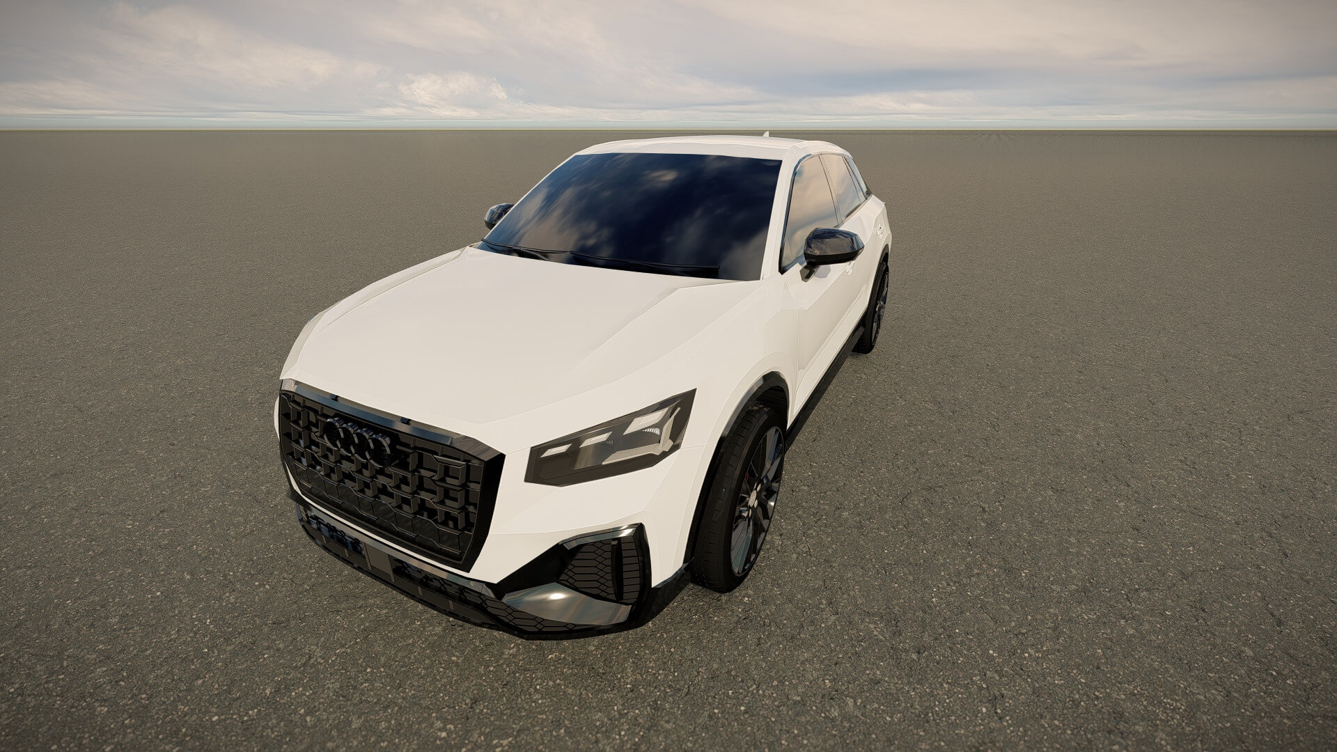 Audi Q2 S-Line 2022 3D Model by AlphaGroup