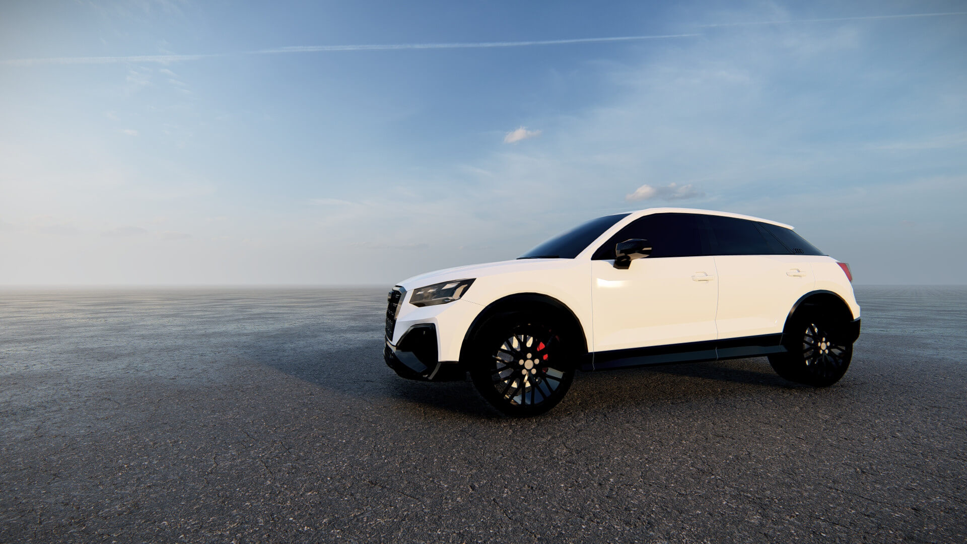 Audi Q2 S-Line 2022 3D Model by AlphaGroup