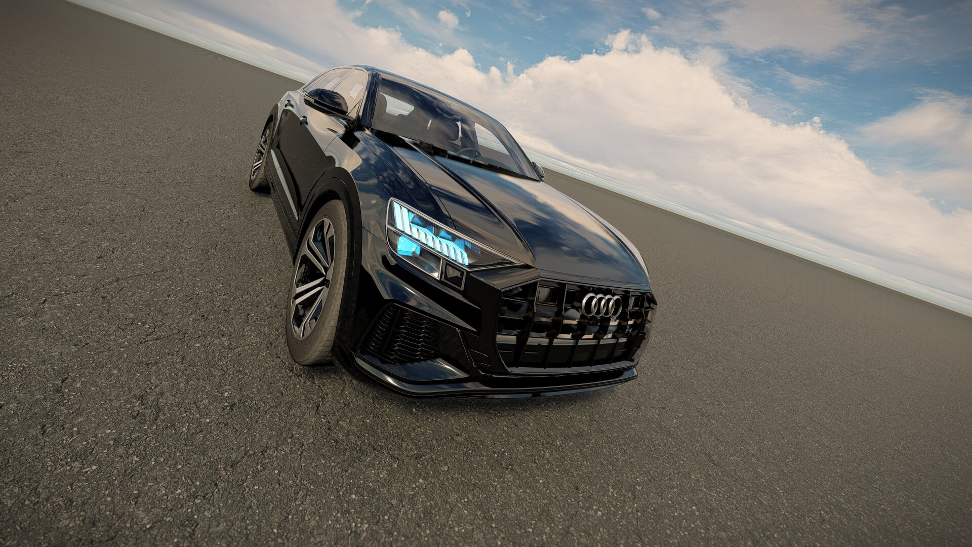 Audi Q8 2023 - 3D Model by AlphaGroup
