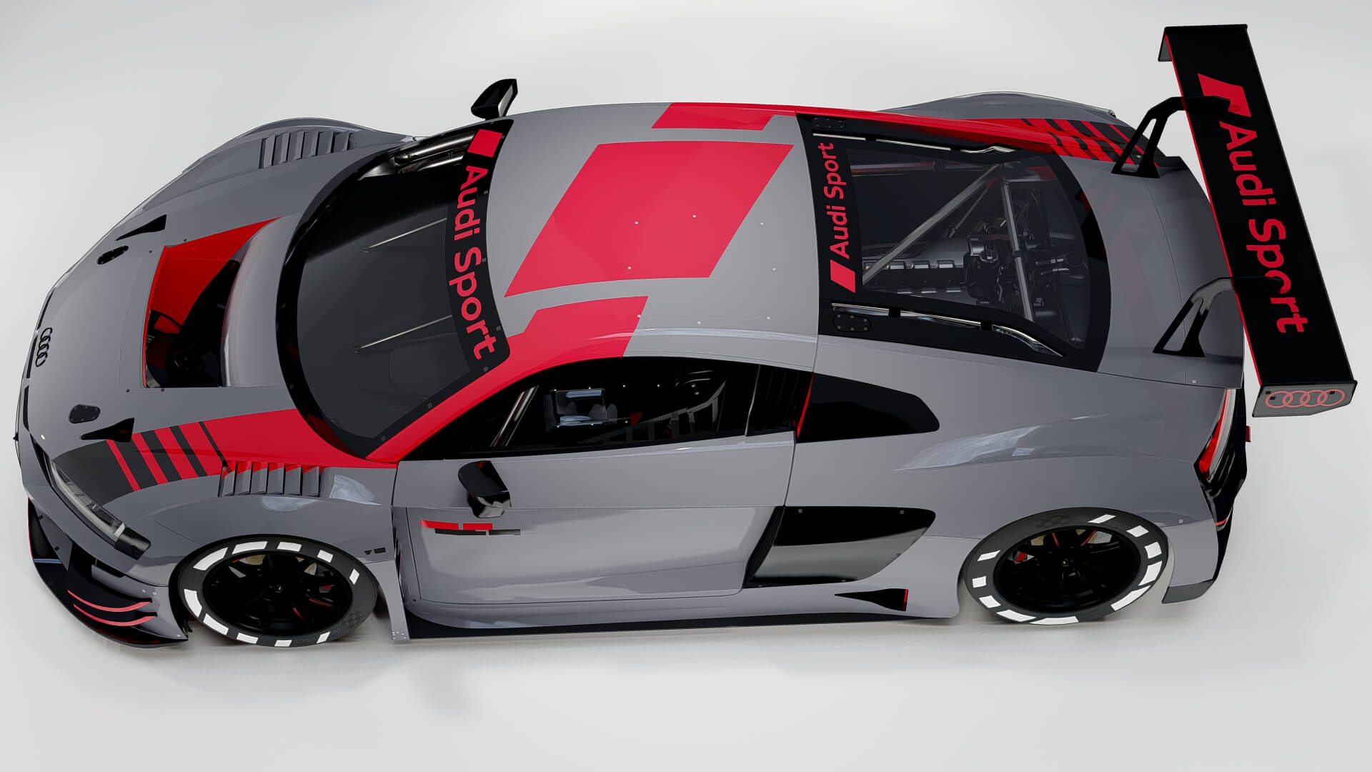 Audi R8 LMS GT3 - 3D Model by AlphaGroup