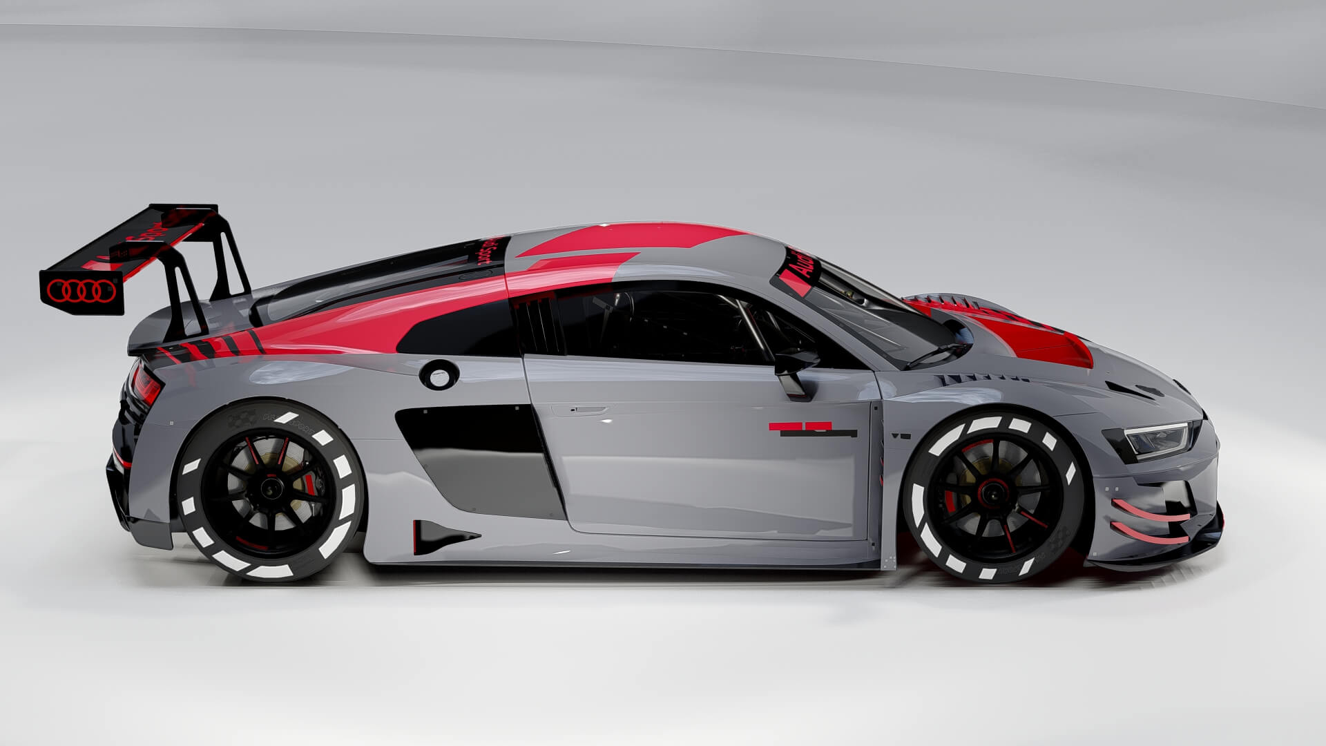 Audi R8 LMS GT3 - 3D Model by AlphaGroup