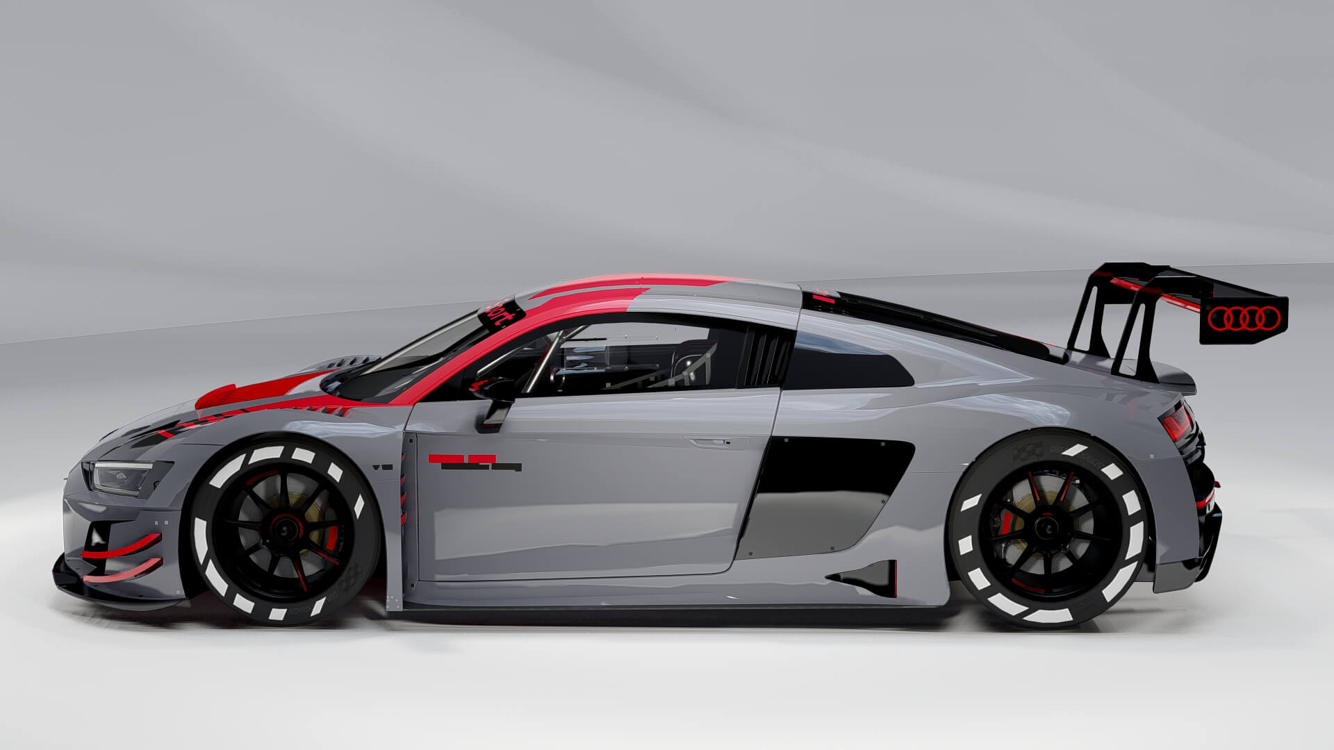 Audi R8 LMS GT3 - 3D Model by AlphaGroup