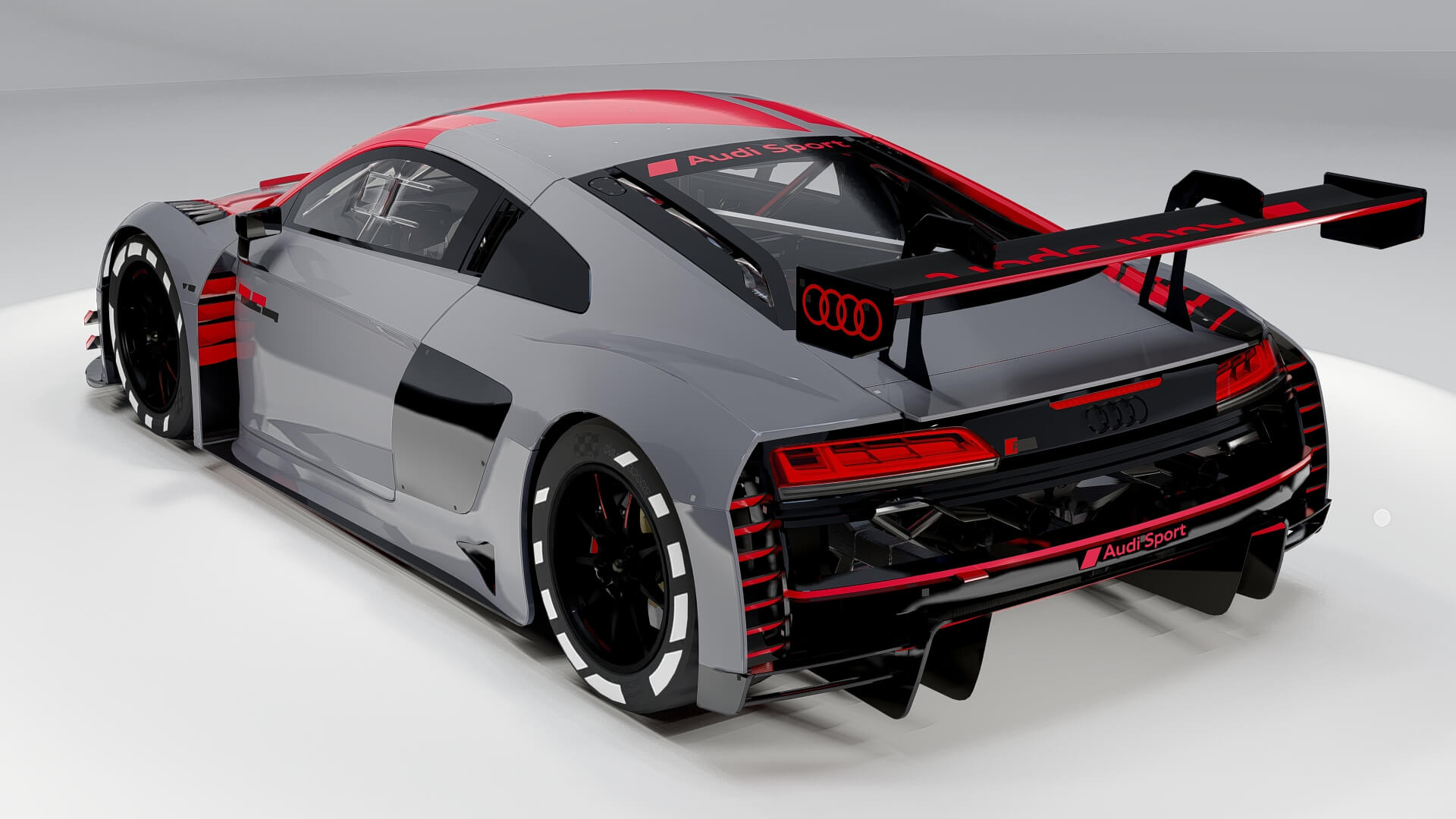 Audi R8 LMS GT3 - 3D Model by AlphaGroup