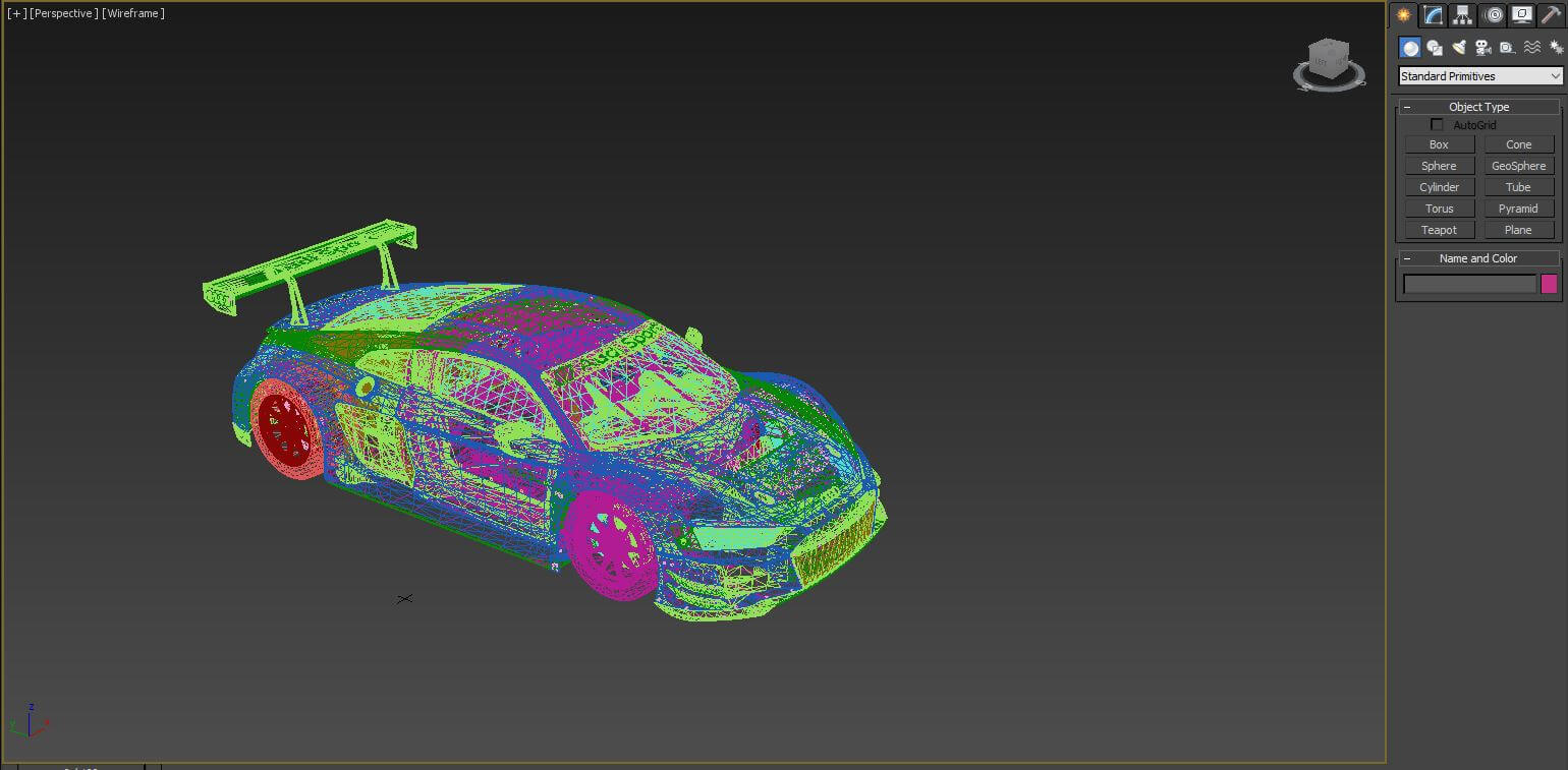 Audi R8 LMS GT3 - 3D Model by AlphaGroup