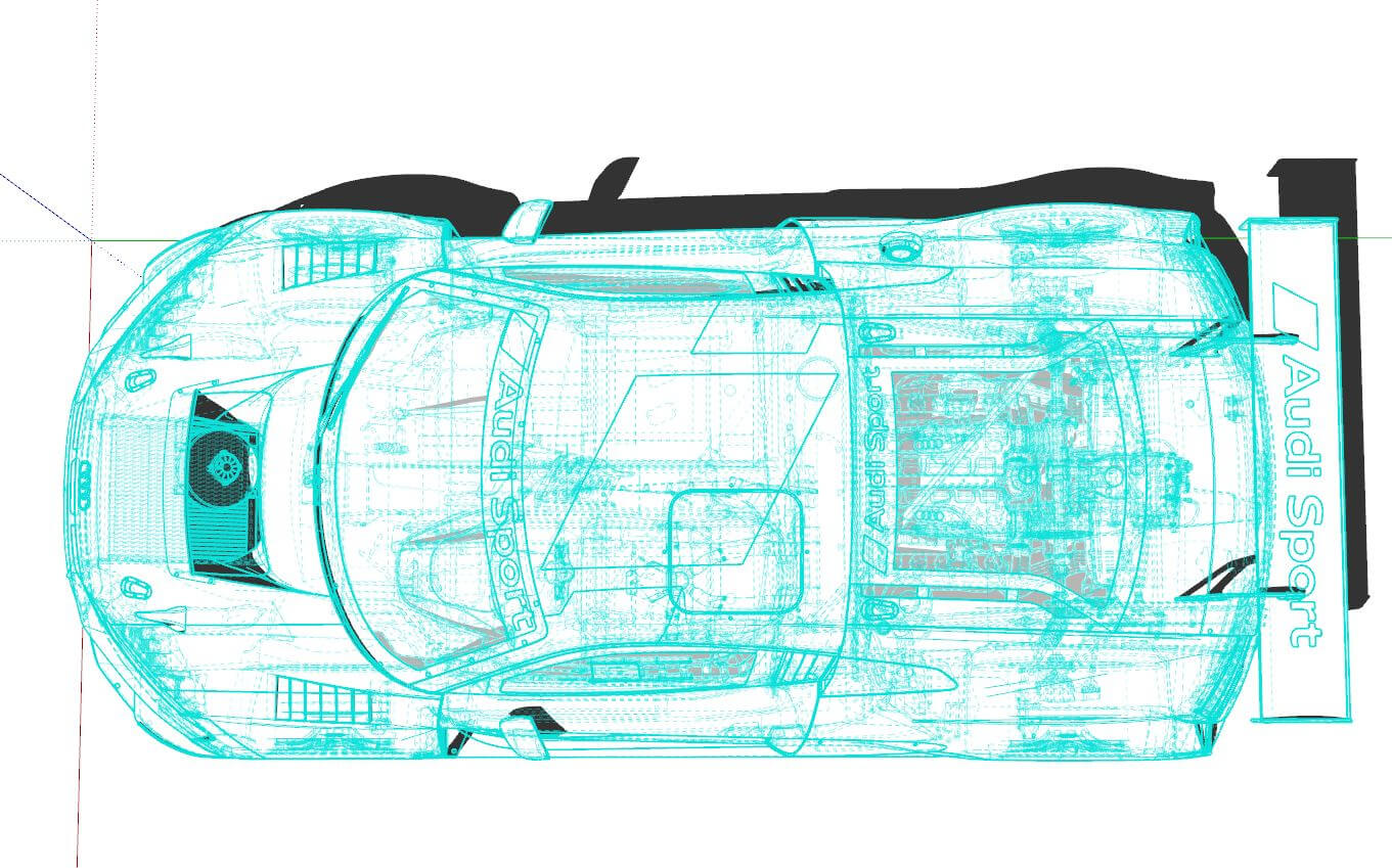 Audi R8 LMS GT3 - 3D Model by AlphaGroup