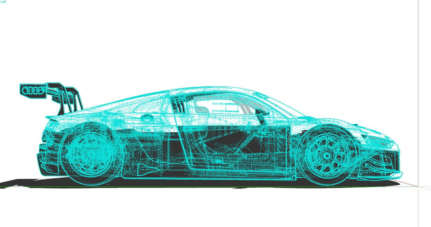 Audi R8 LMS GT3 - 3D Model by AlphaGroup