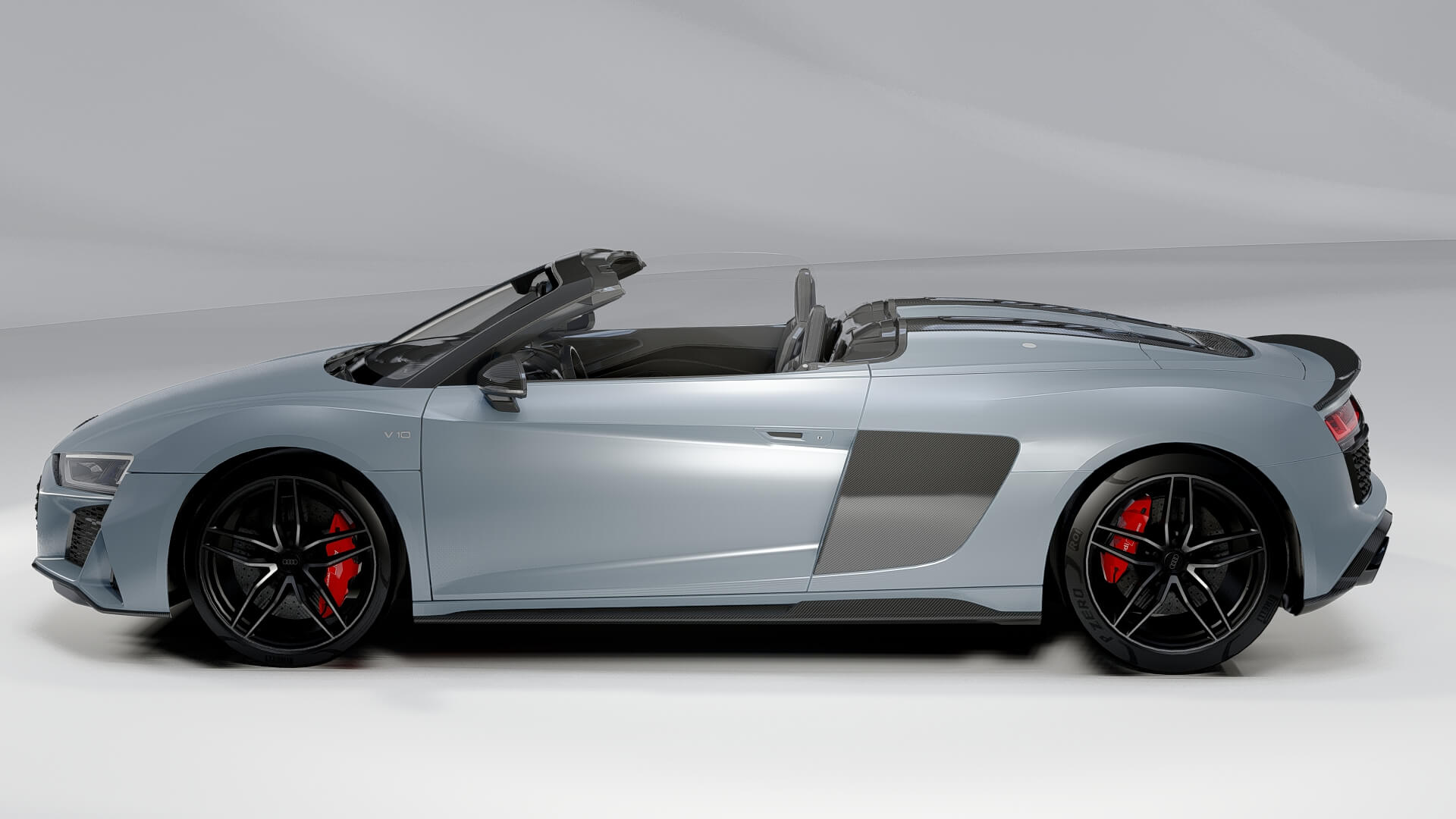 Audi R8 Spyder 2020 - 3D Model by AlphaGroup