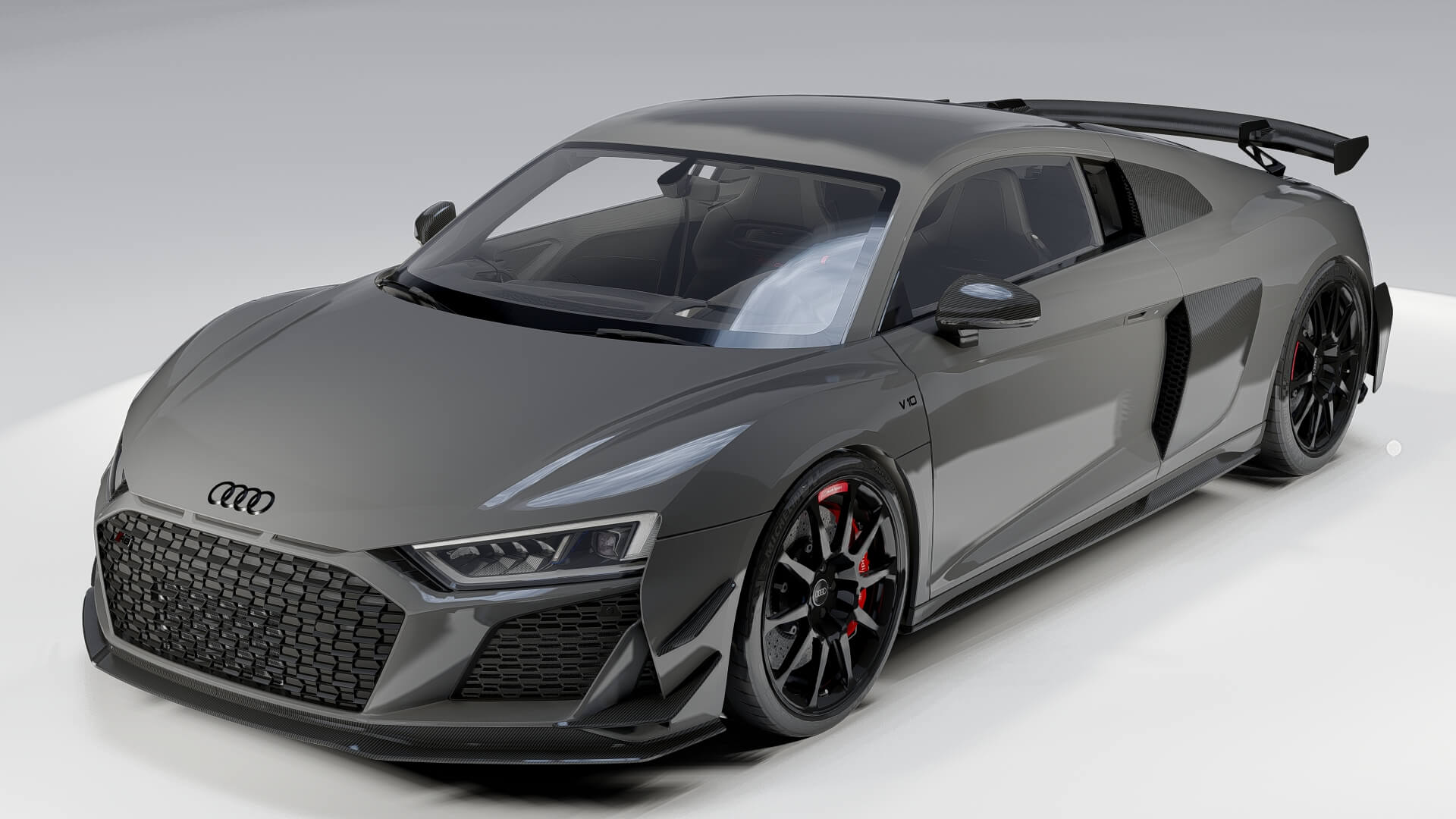 Audi R8 V10 GT RWD 2023 - 3D Model by AlphaGroup