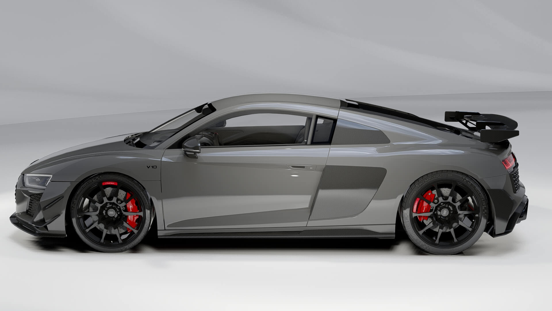Audi R8 V10 GT RWD 2023 - 3D Model by AlphaGroup
