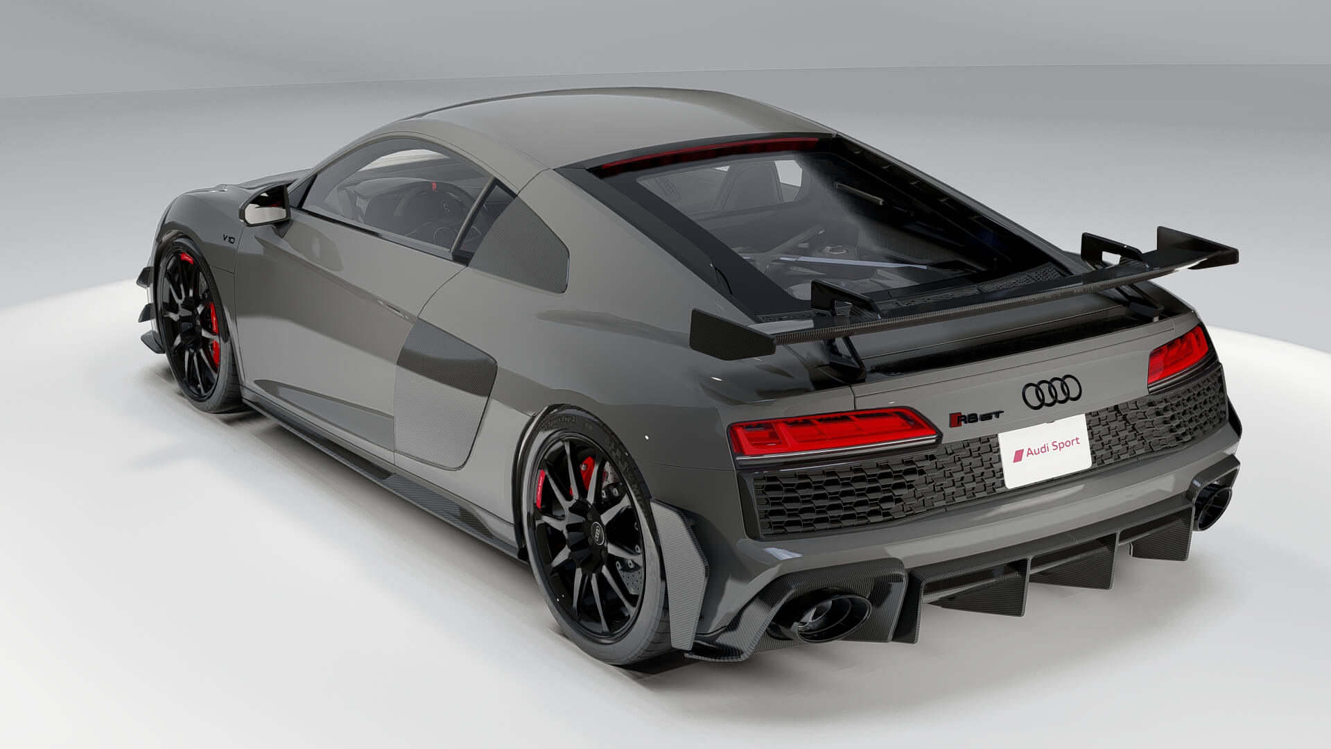Audi R8 V10 GT RWD 2023 - 3D Model by AlphaGroup