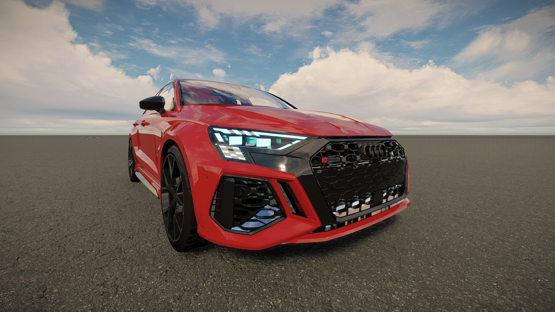 Audi RS3 Sportback 2022 - 3D Model by AlphaGroup