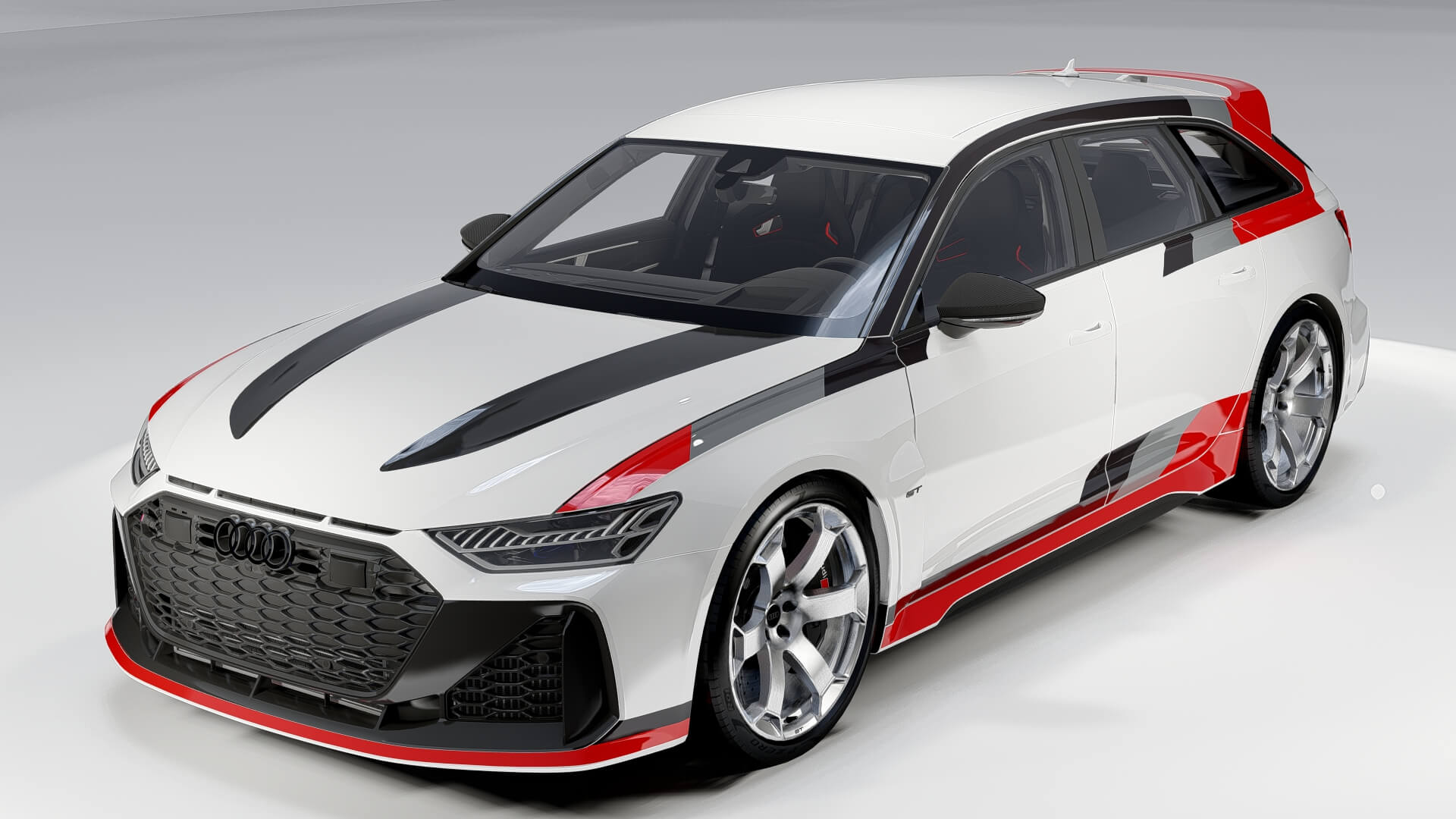 Audi RS6 Avant GT 2024 - 3D Model by AlphaGroup