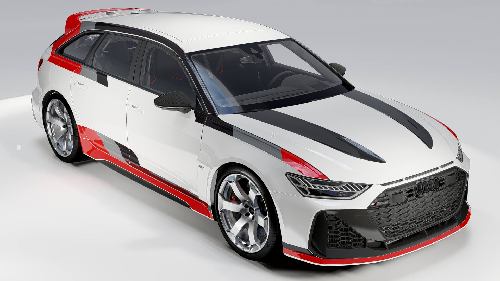Audi RS6 Avant GT 2024 - 3D Model by AlphaGroup