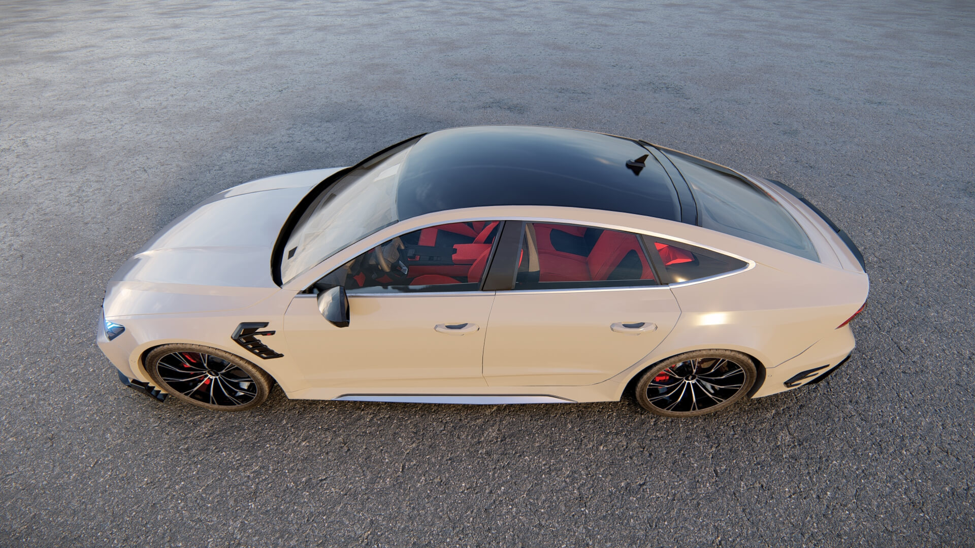 Audi RS7 Sportback - 3D Model by AlphaGroup