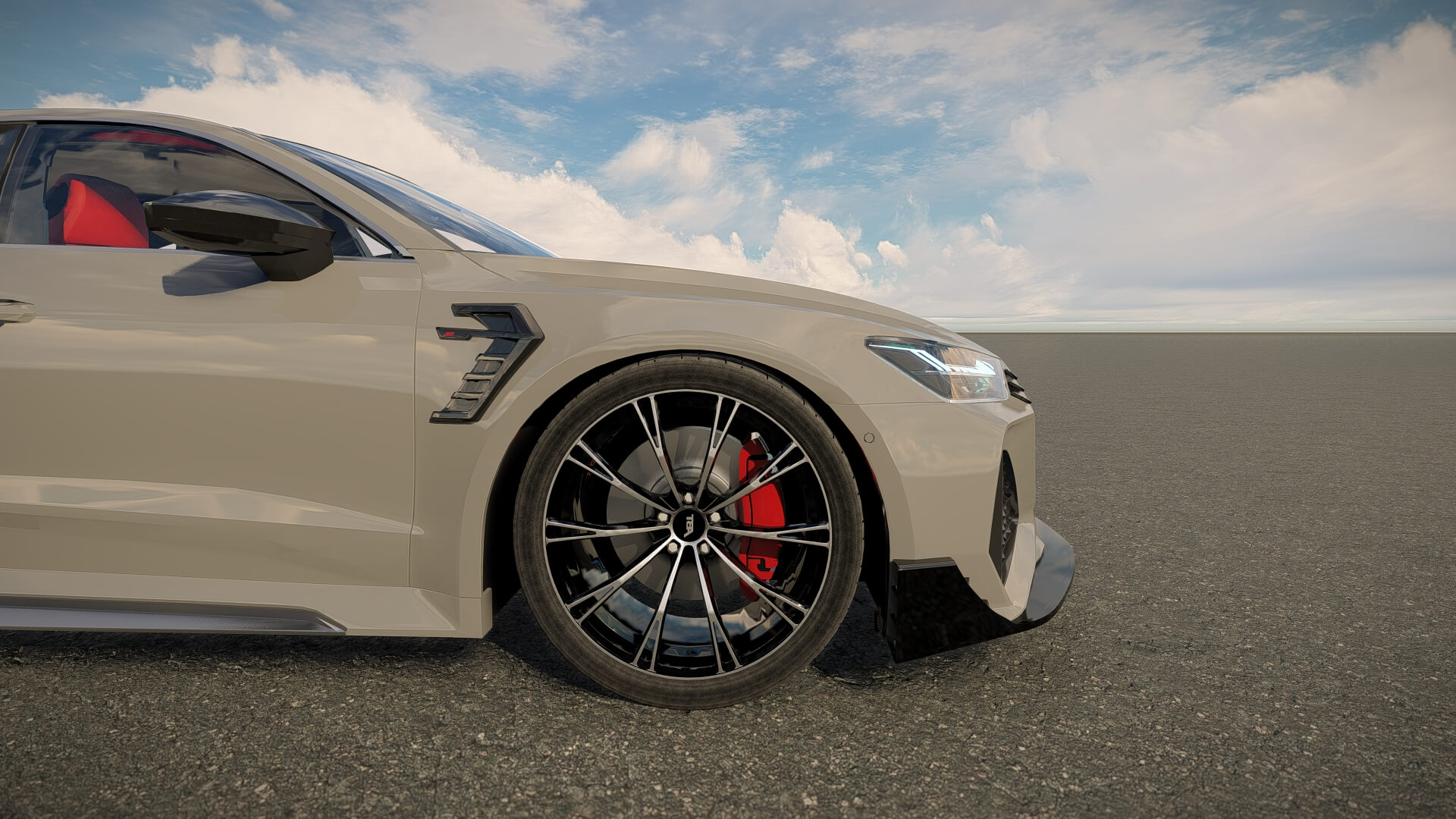 Audi RS7 Sportback - 3D Model by AlphaGroup