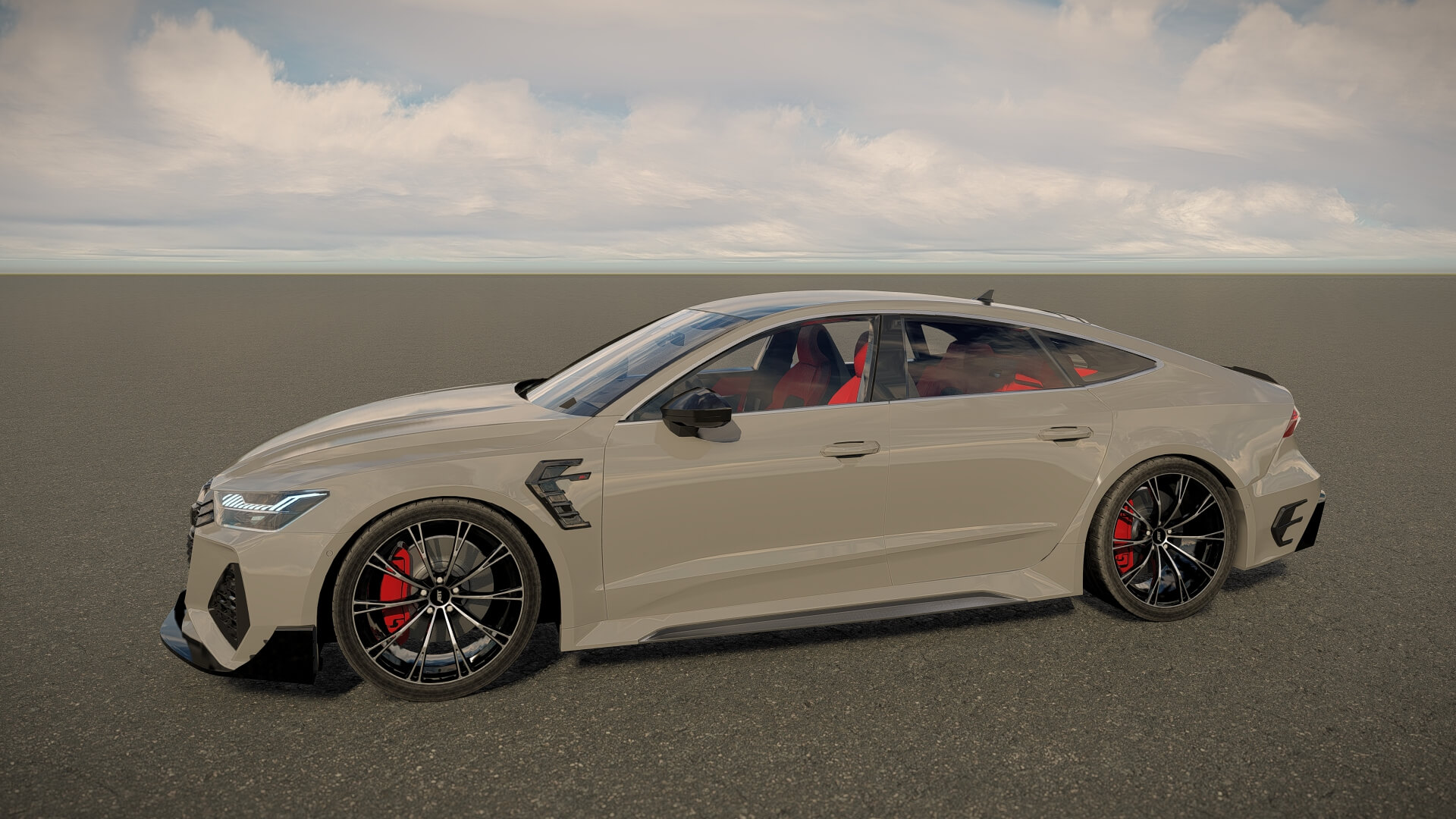 Audi RS7 Sportback - 3D Model by AlphaGroup
