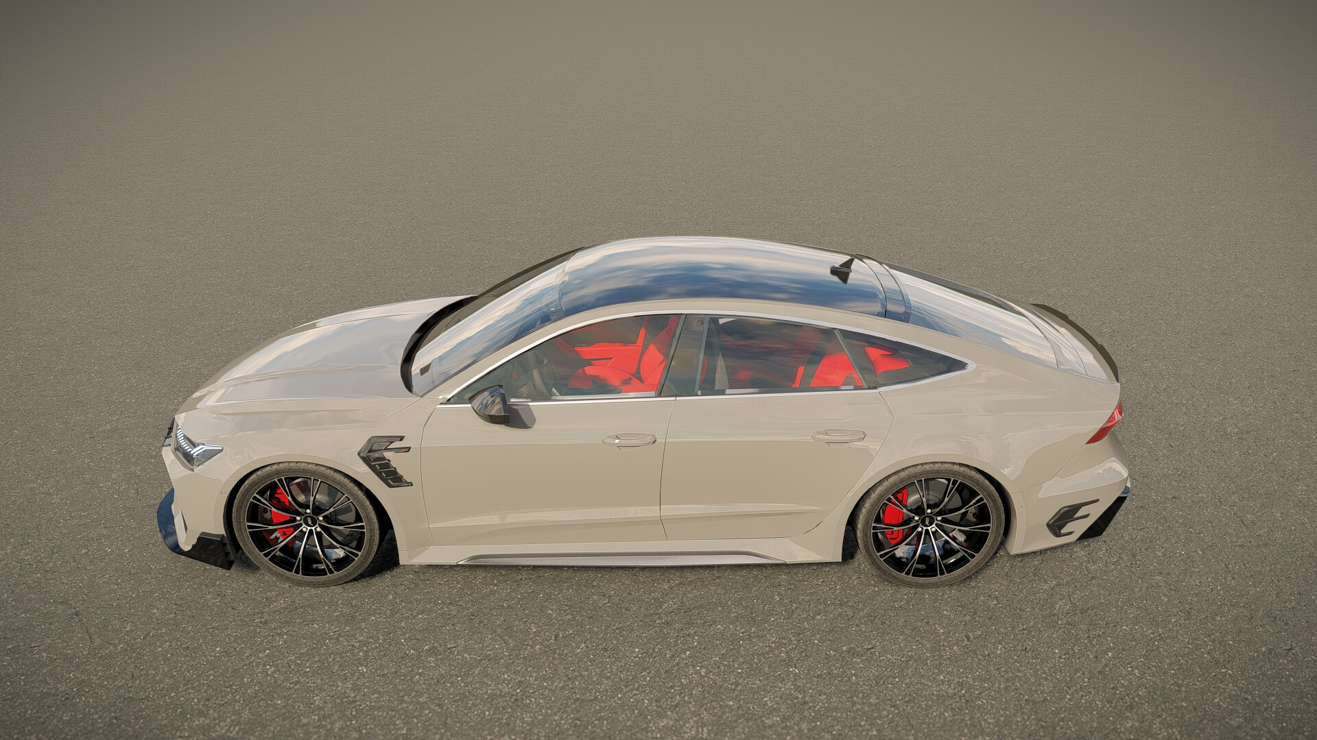 Audi RS7 Sportback - 3D Model by AlphaGroup