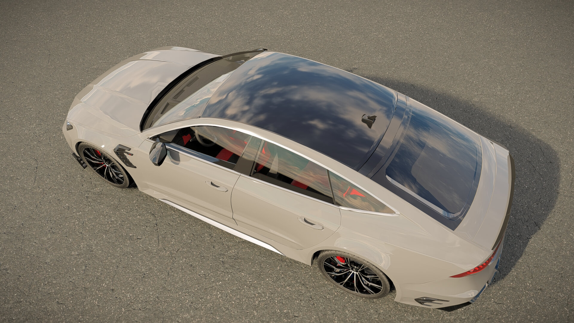 Audi RS7 Sportback - 3D Model by AlphaGroup