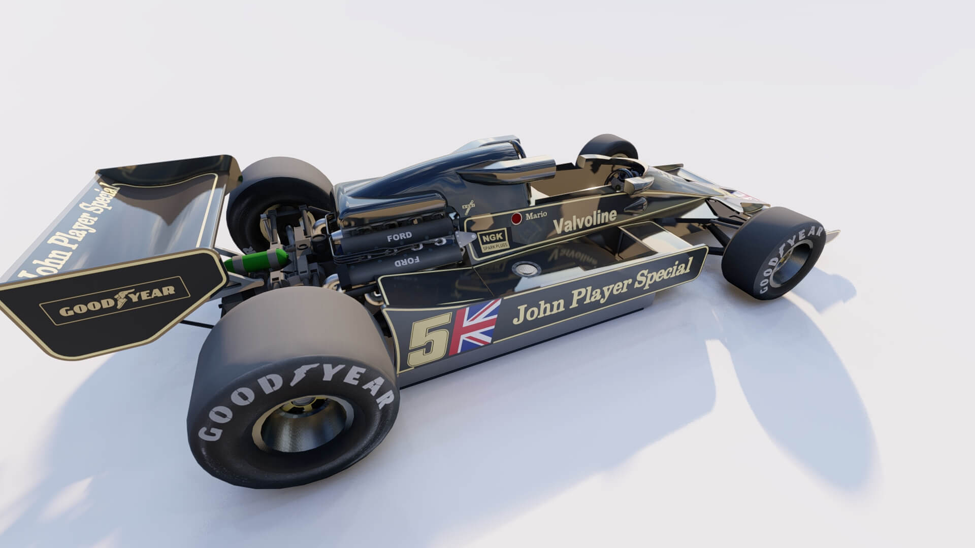 Ayrton Senna Lotus 98T - 3D Model by AlphaGroup