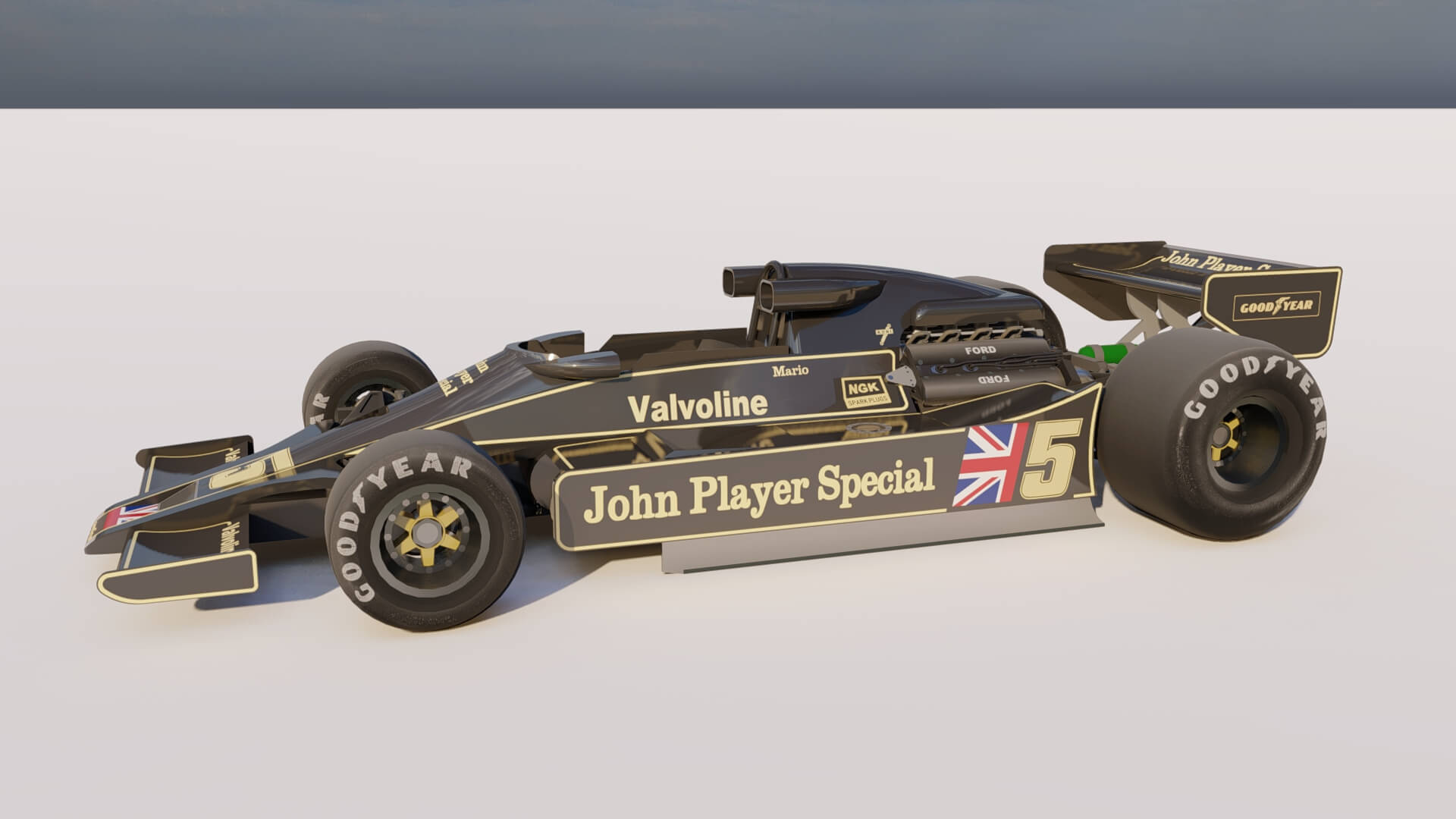 Ayrton Senna Lotus 98T - 3D Model by AlphaGroup