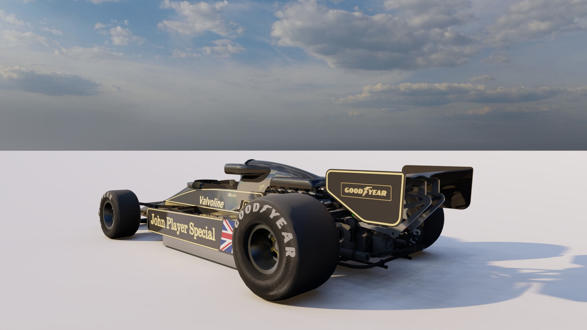 Ayrton Senna Lotus 98T - 3D Model by AlphaGroup