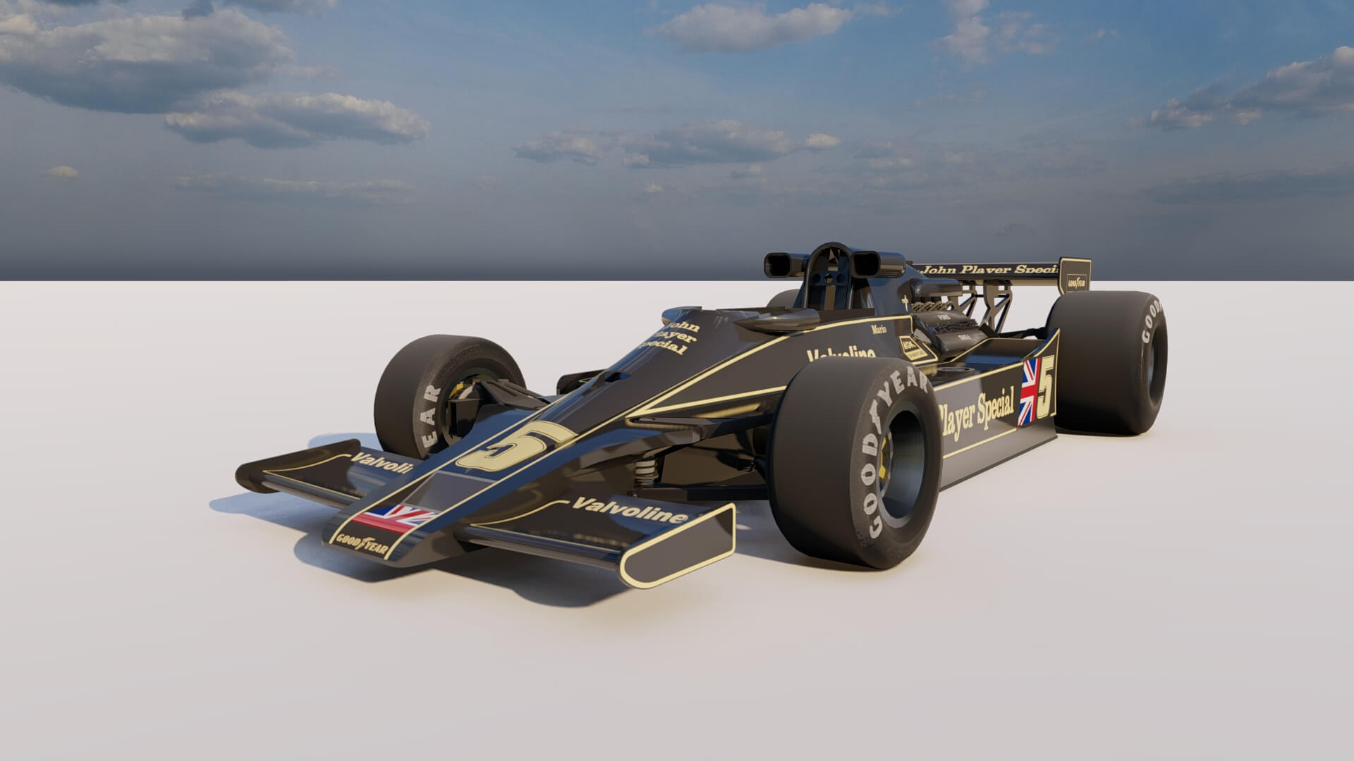 Ayrton Senna Lotus 98T - 3D Model by AlphaGroup