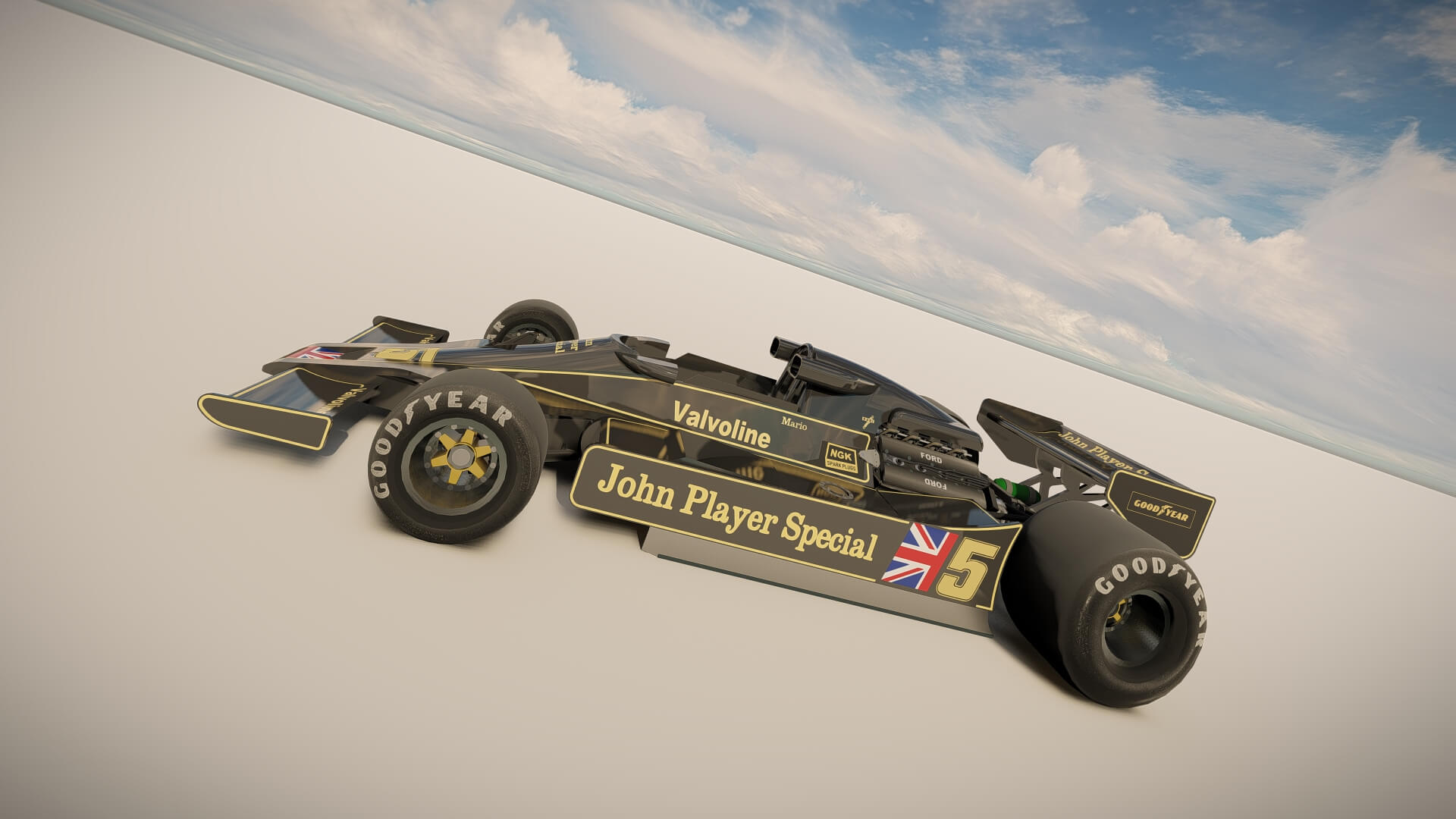 Ayrton Senna Lotus 98T - 3D Model by AlphaGroup