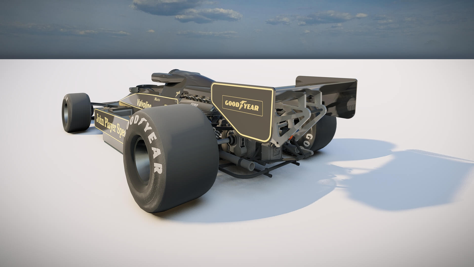 Ayrton Senna Lotus 98T - 3D Model by AlphaGroup