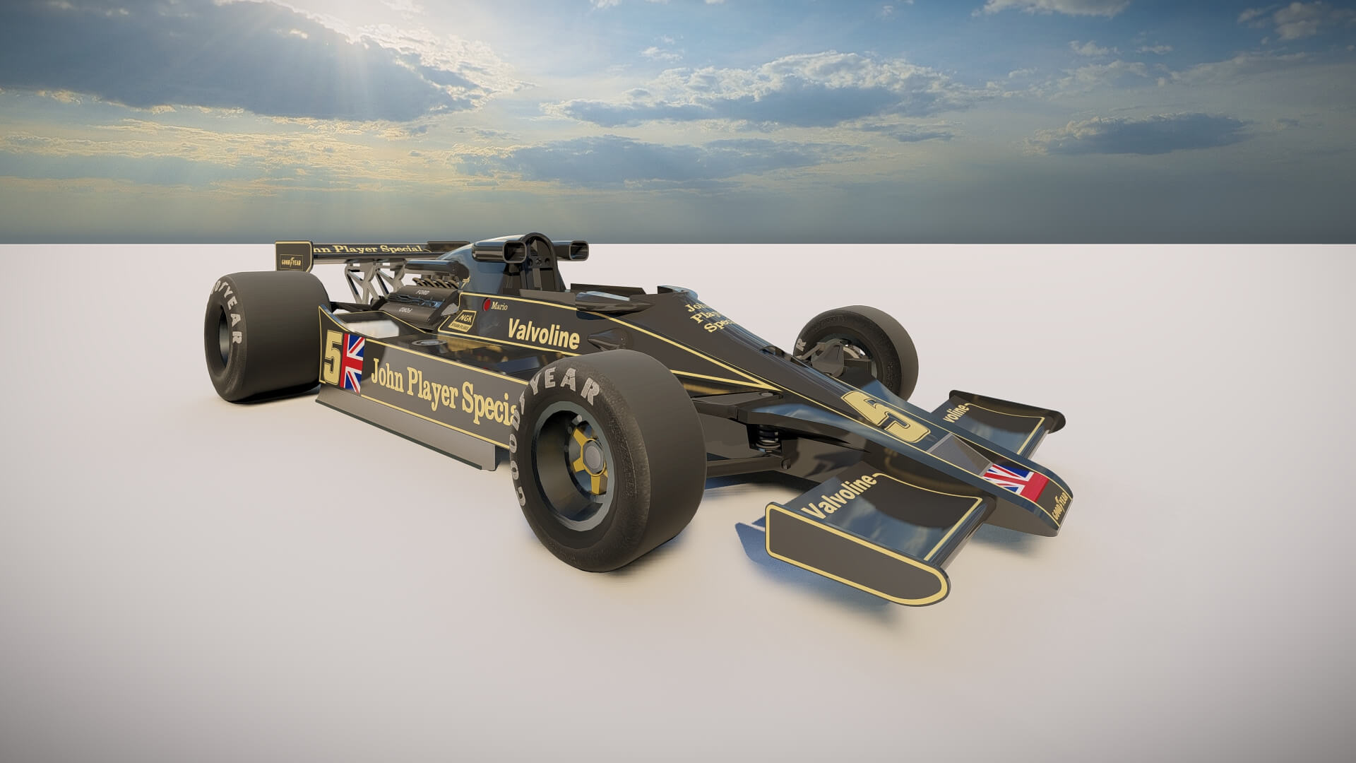 Ayrton Senna Lotus 98T - 3D Model by AlphaGroup