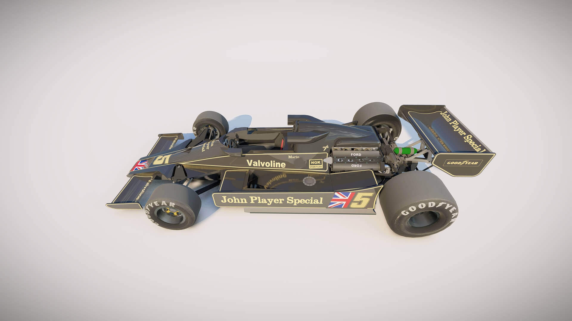 Ayrton Senna Lotus 98T - 3D Model by AlphaGroup
