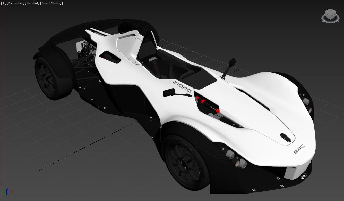 BAC Mono car - 3D Model by AlphaGroup