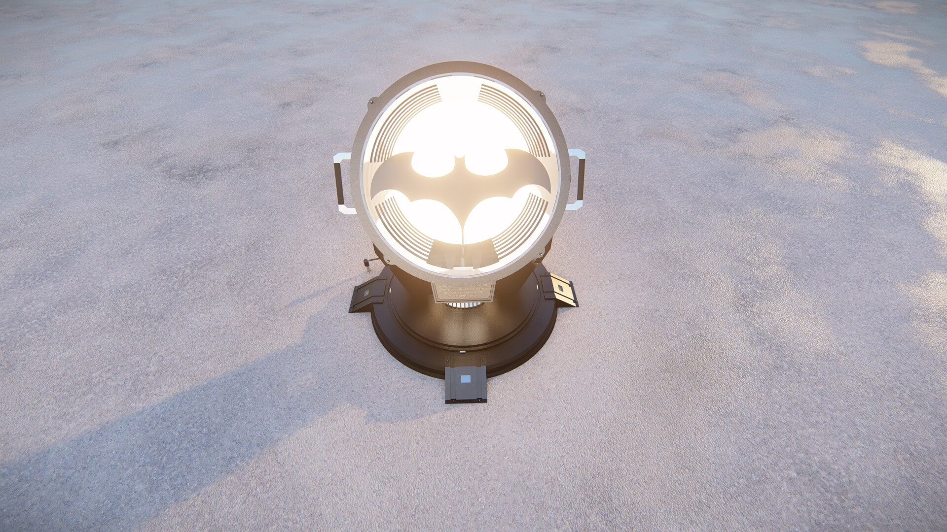 Batman Light Signal - 3D Model by AlphaGroup