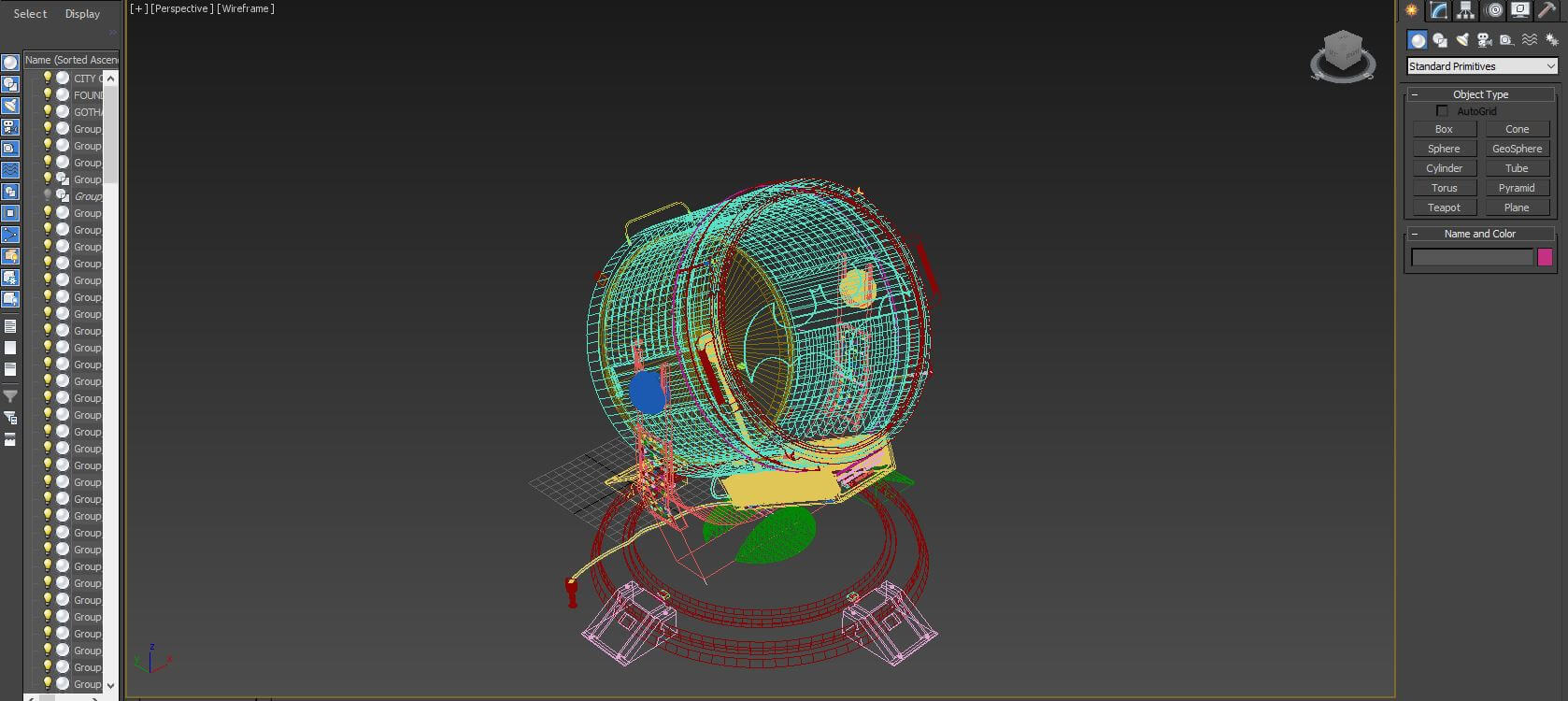 Batman Light Signal - 3D Model by AlphaGroup
