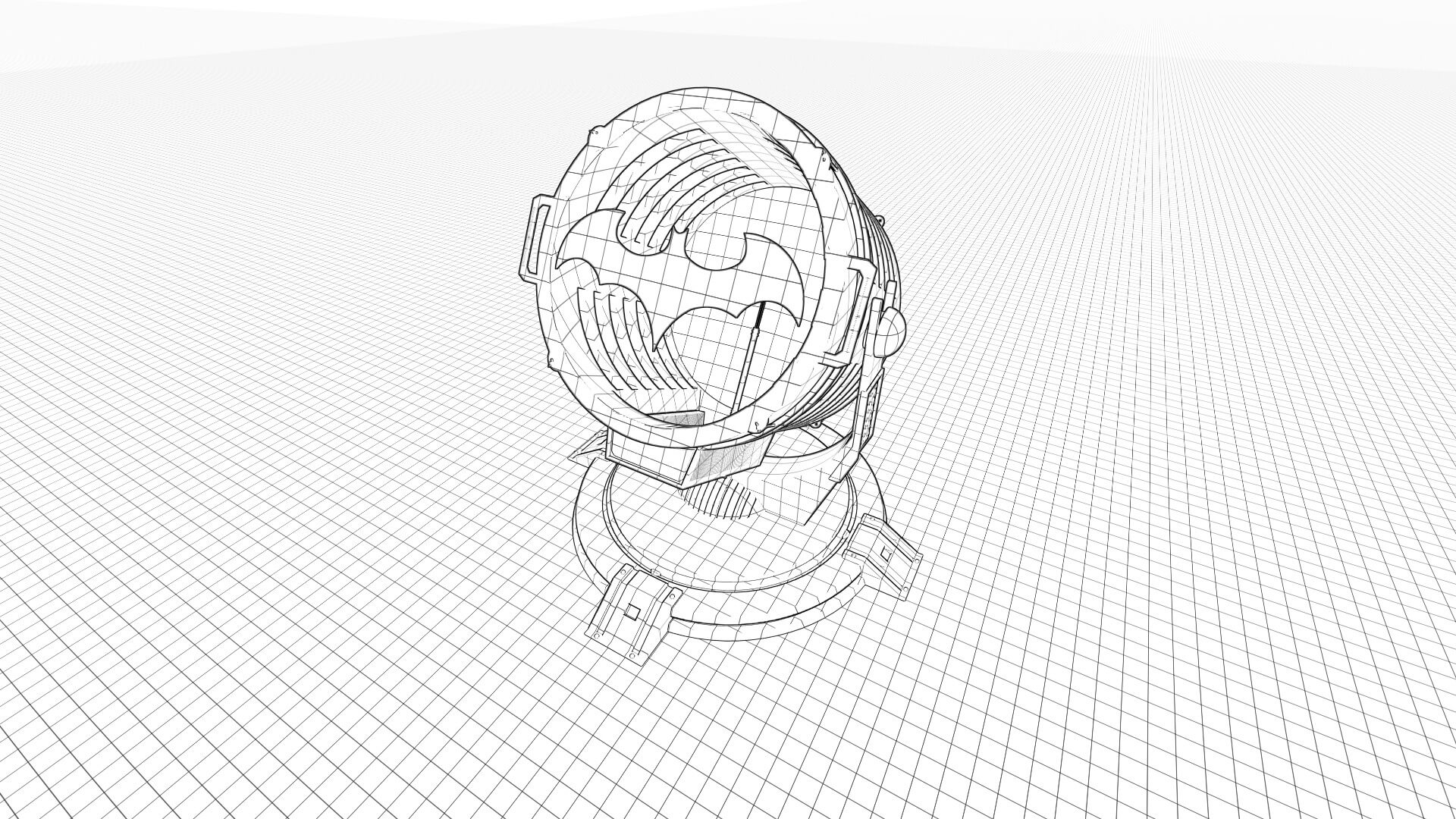 Batman Light Signal - 3D Model by AlphaGroup