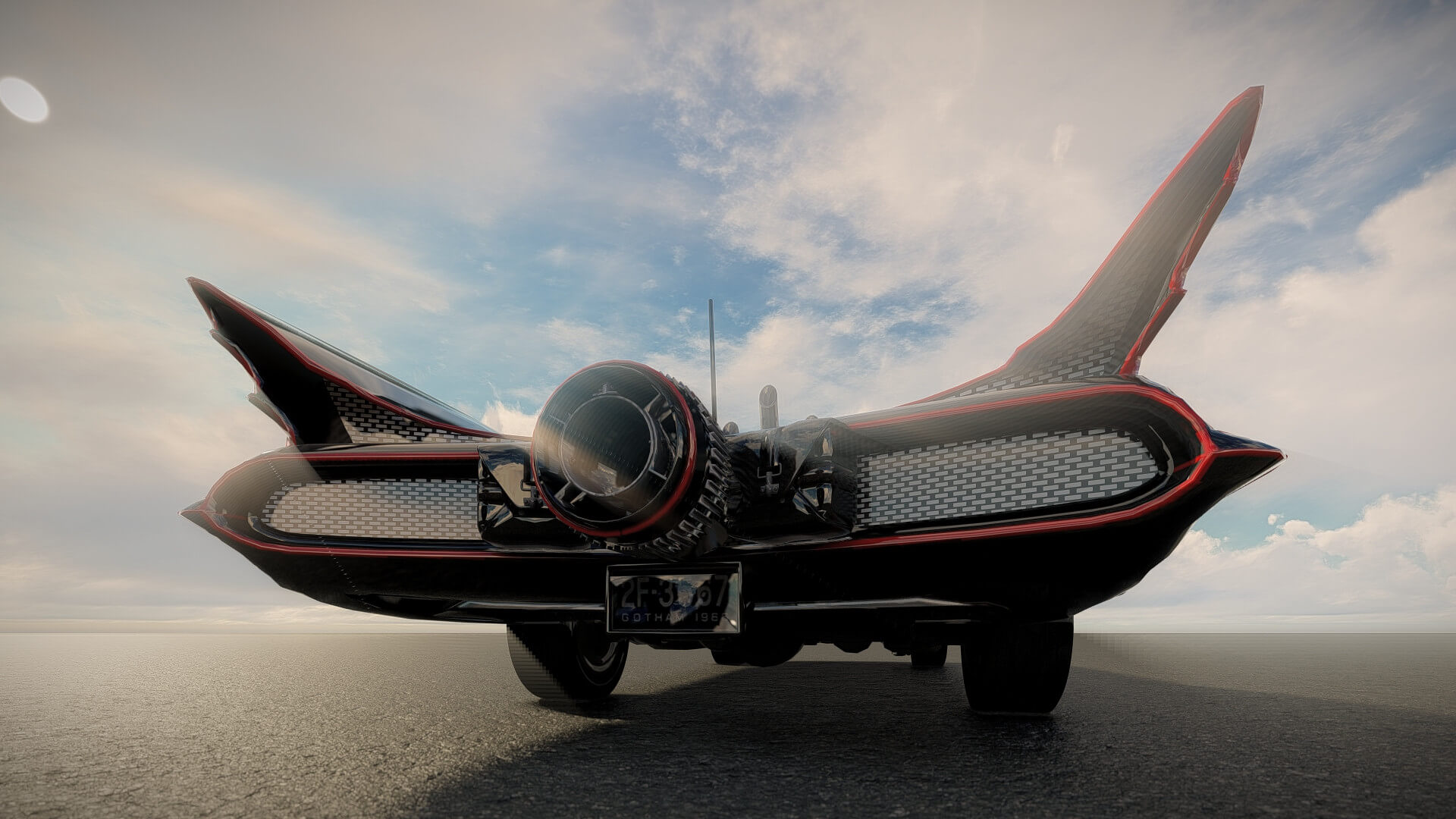 Batmobile 1966 - 3D Model by AlphaGroup