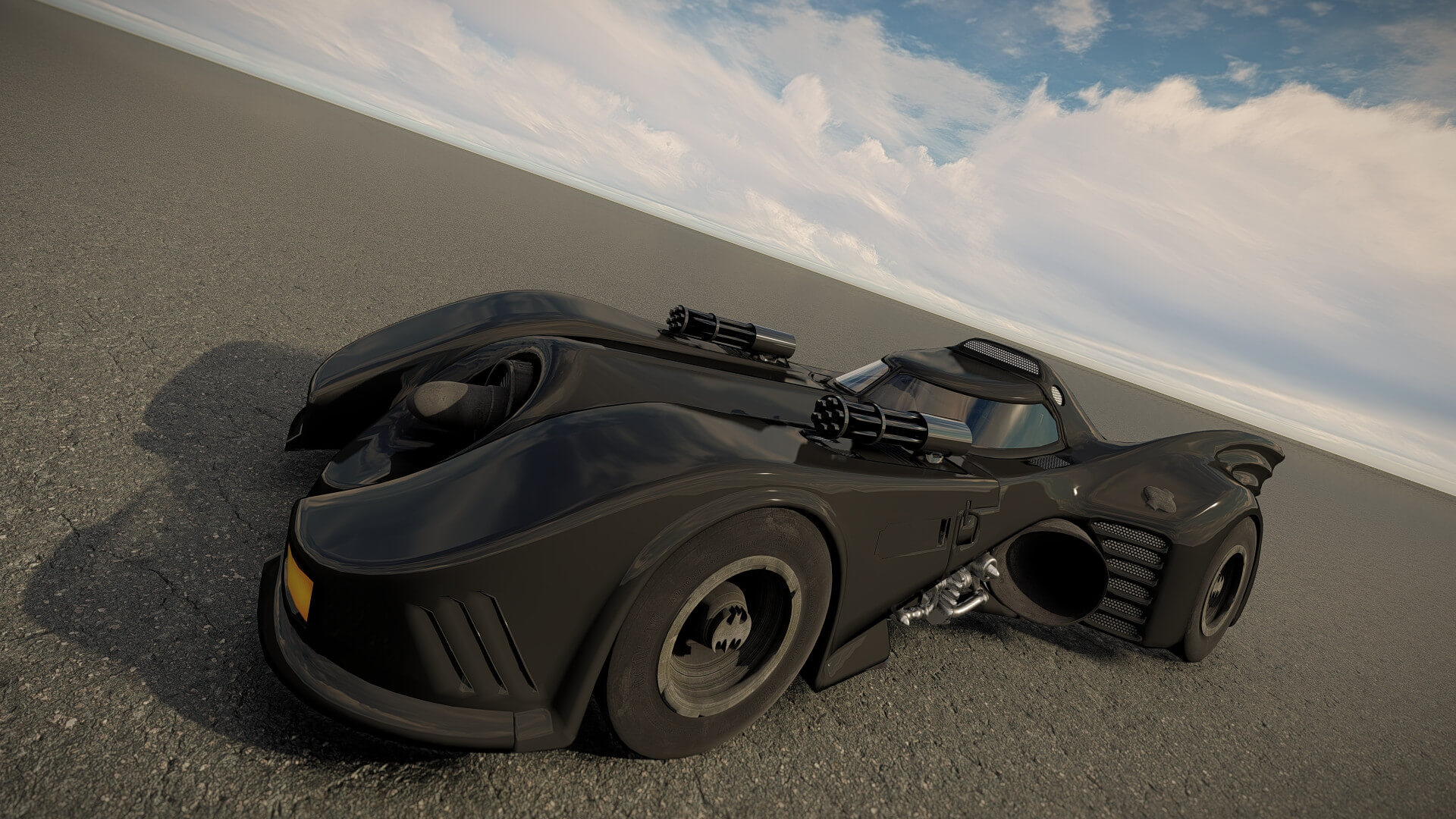 Batmovel 1989 - 3D Model by AlphaGroup