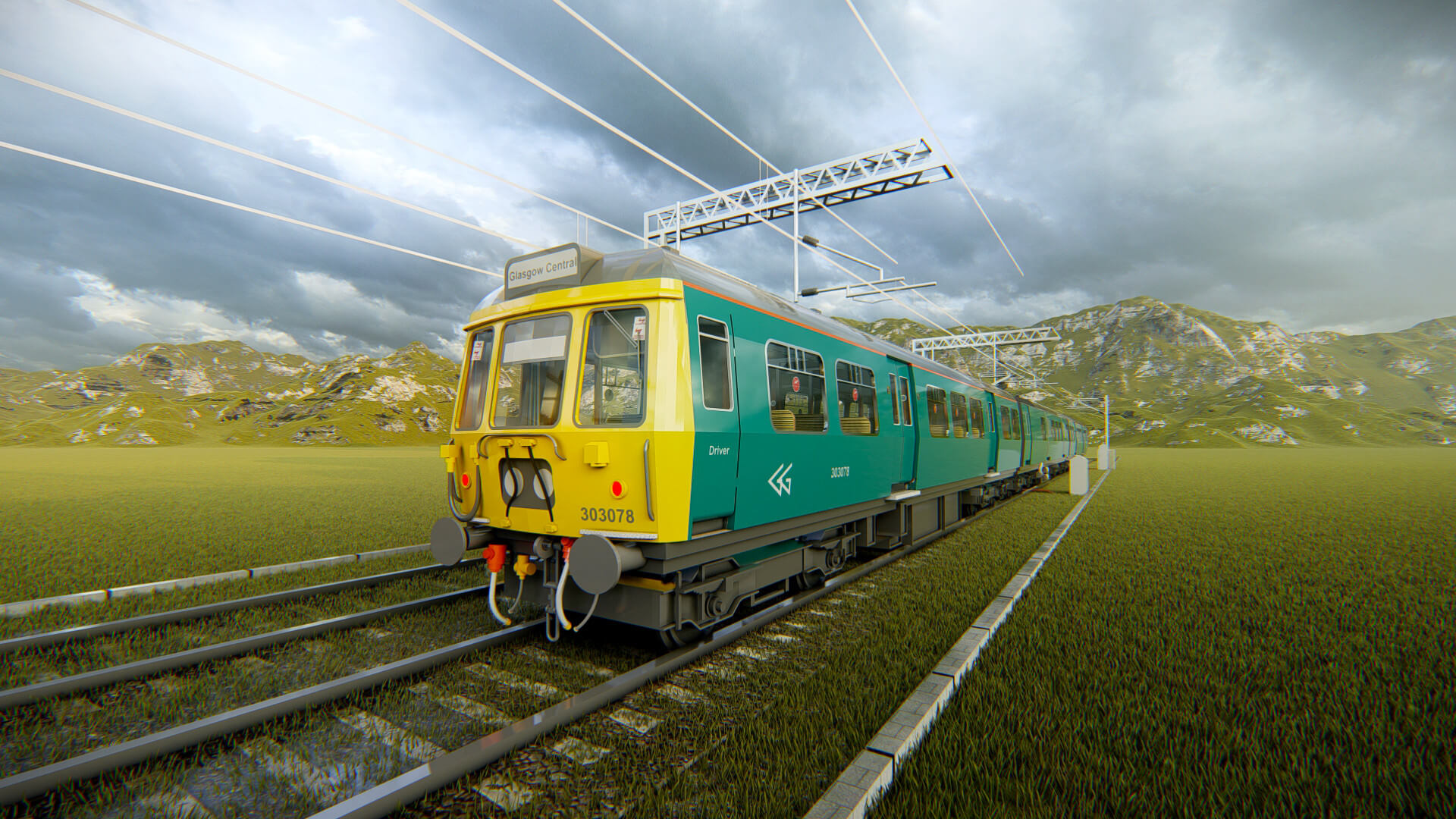 British Rail Class 303 Electric - 3D Model by AlphaGroup