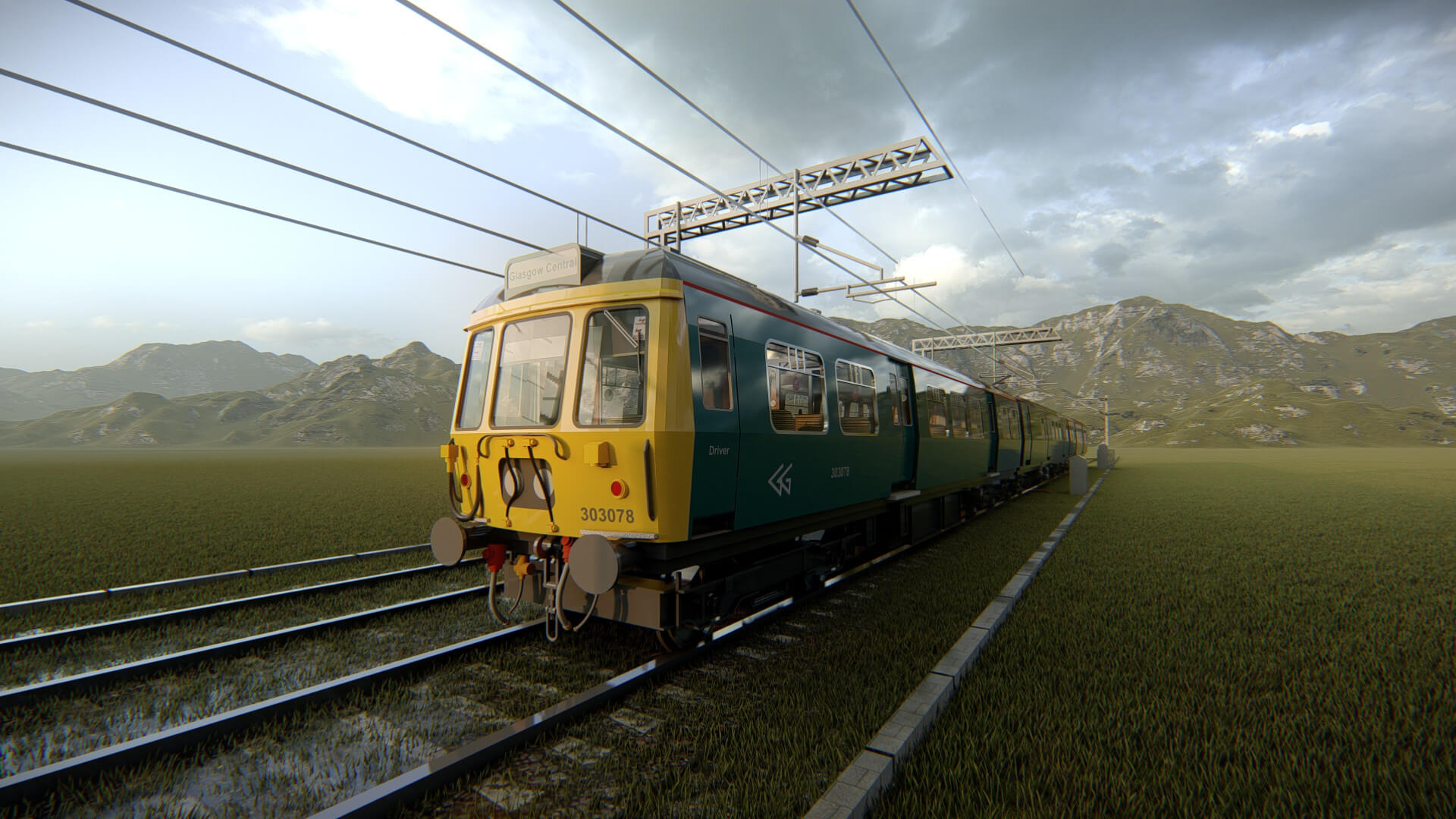 British Rail Class 303 Electric - 3D Model by AlphaGroup