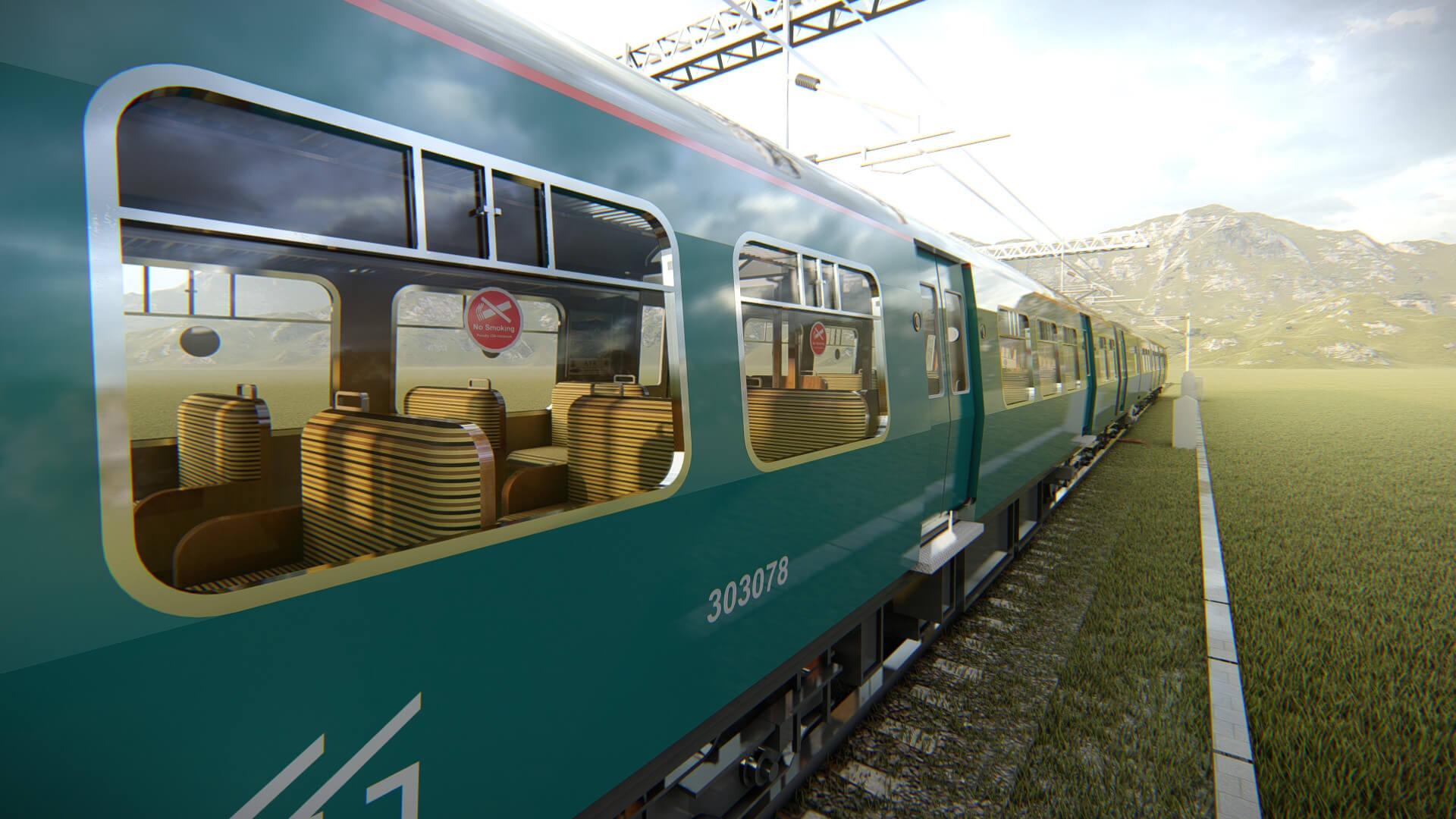 British Rail Class 303 Electric - 3D Model by AlphaGroup