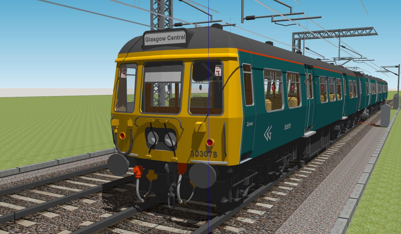 British Rail Class 303 Electric - 3D Model by AlphaGroup