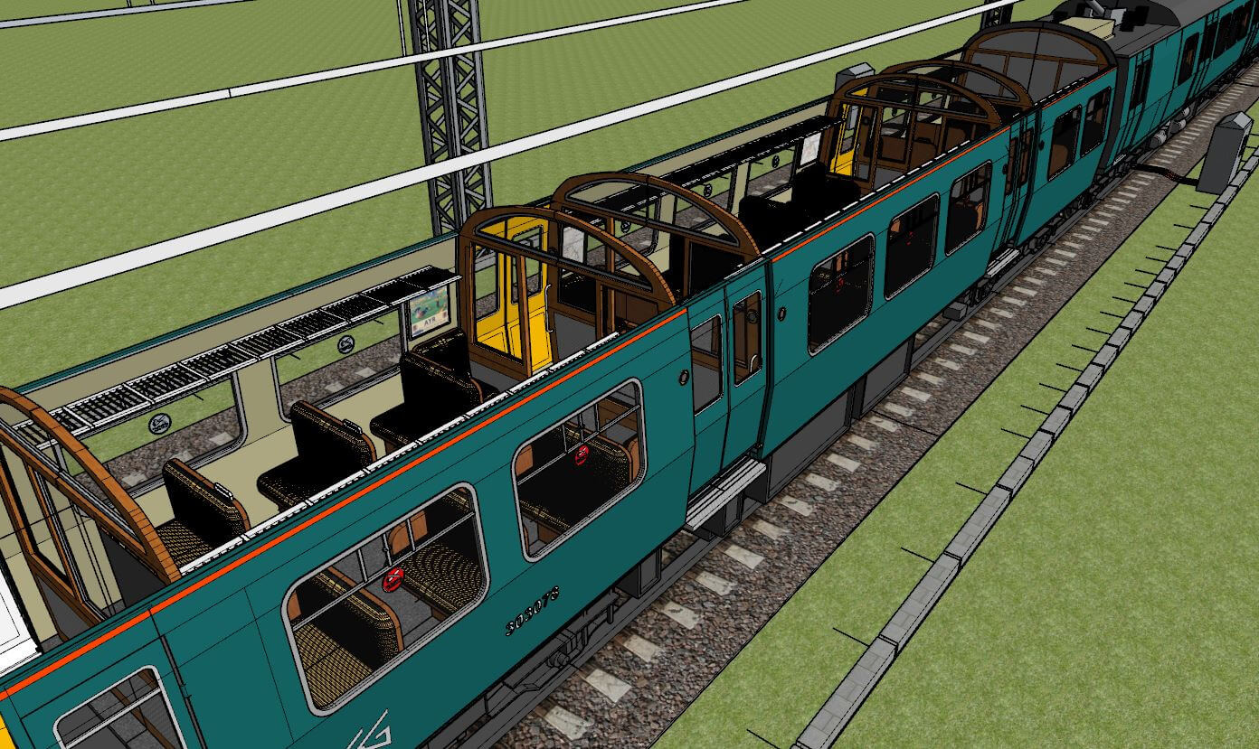 British Rail Class 303 Electric - 3D Model by AlphaGroup