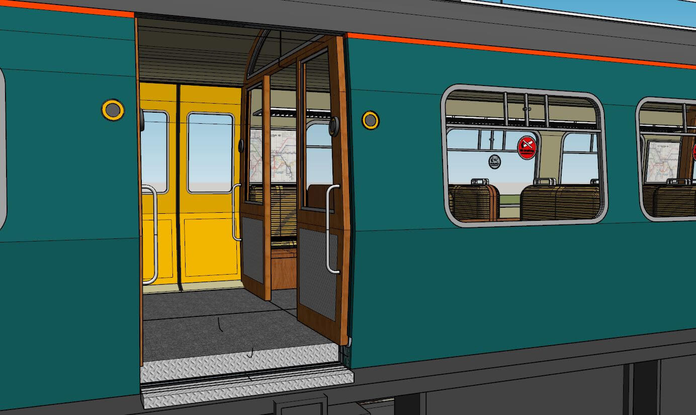 British Rail Class 303 Electric - 3D Model by AlphaGroup