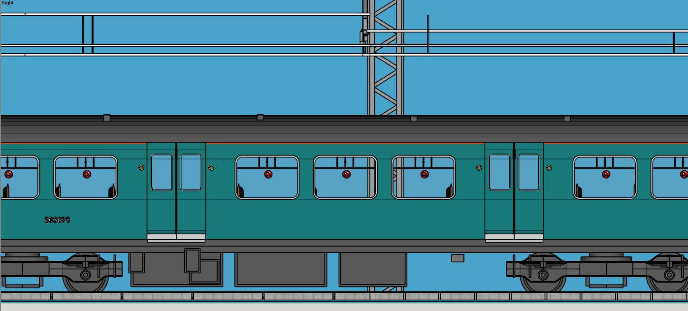 British Rail Class 303 Electric - 3D Model by AlphaGroup