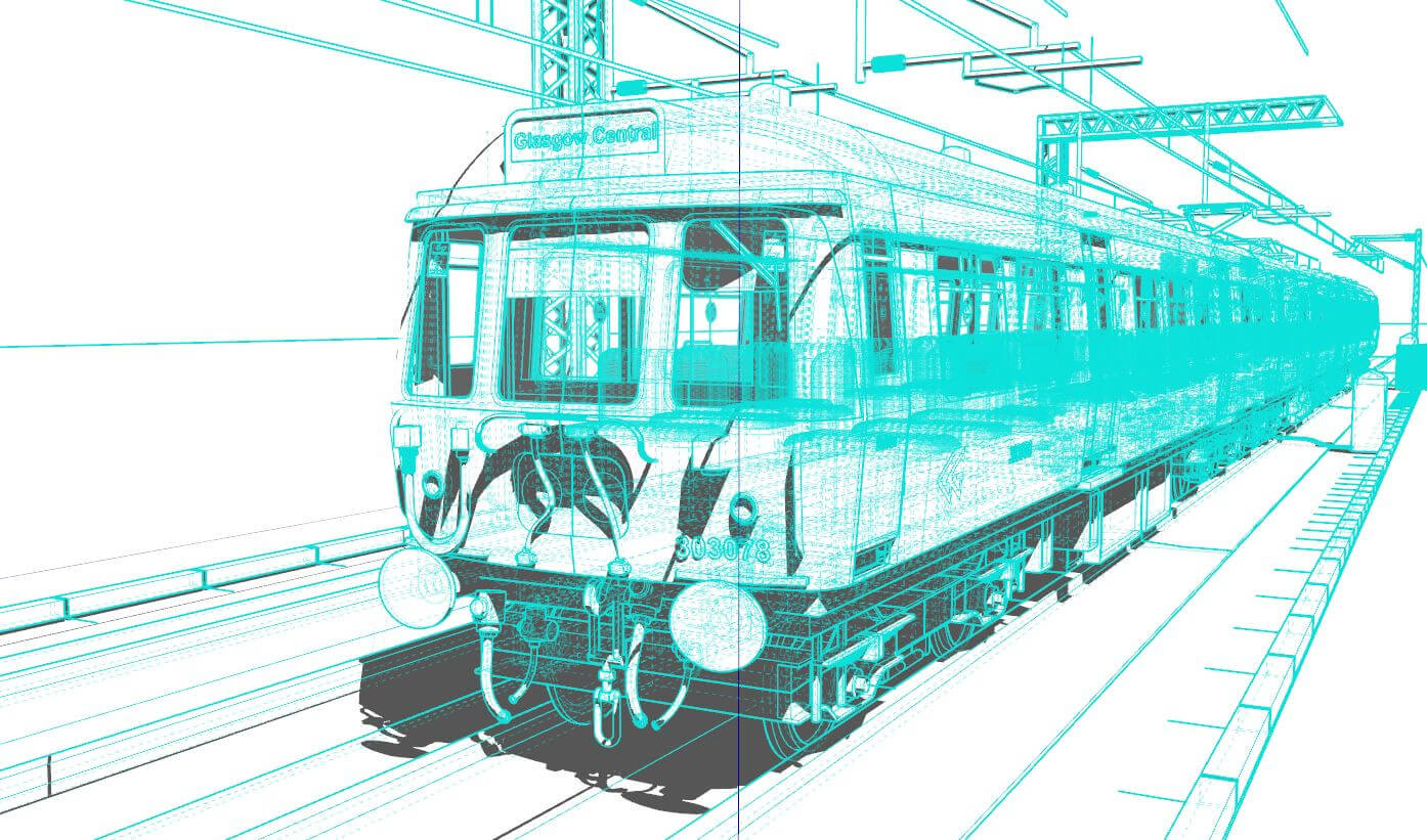 British Rail Class 303 Electric - 3D Model by AlphaGroup