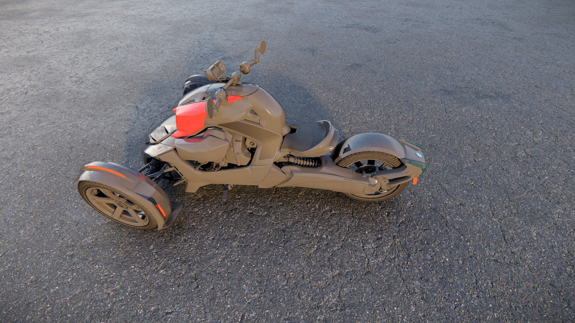 Brp Can Am Ryker - 3D Model by AlphaGroup