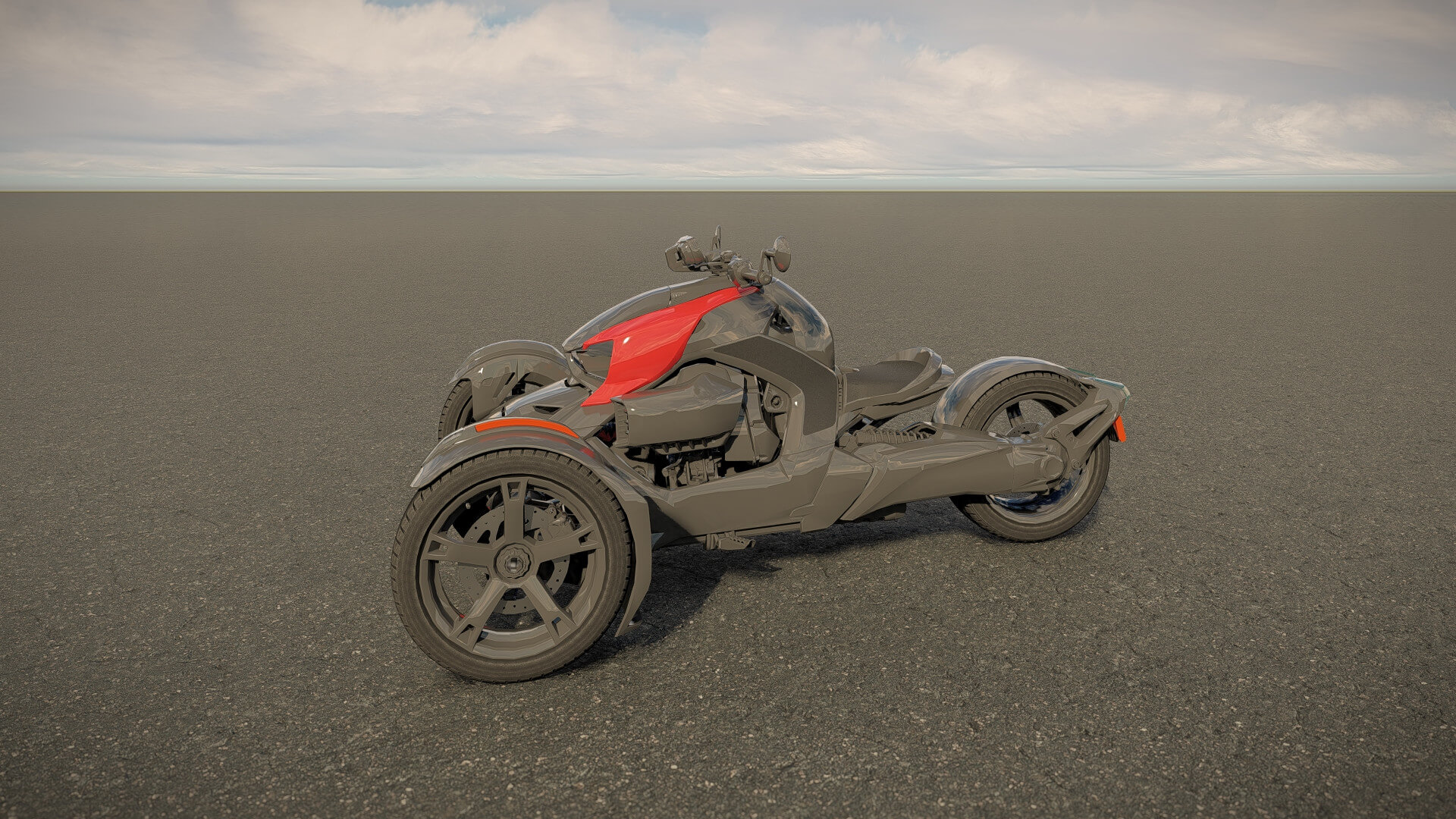 Brp Can Am Ryker - 3D Model by AlphaGroup