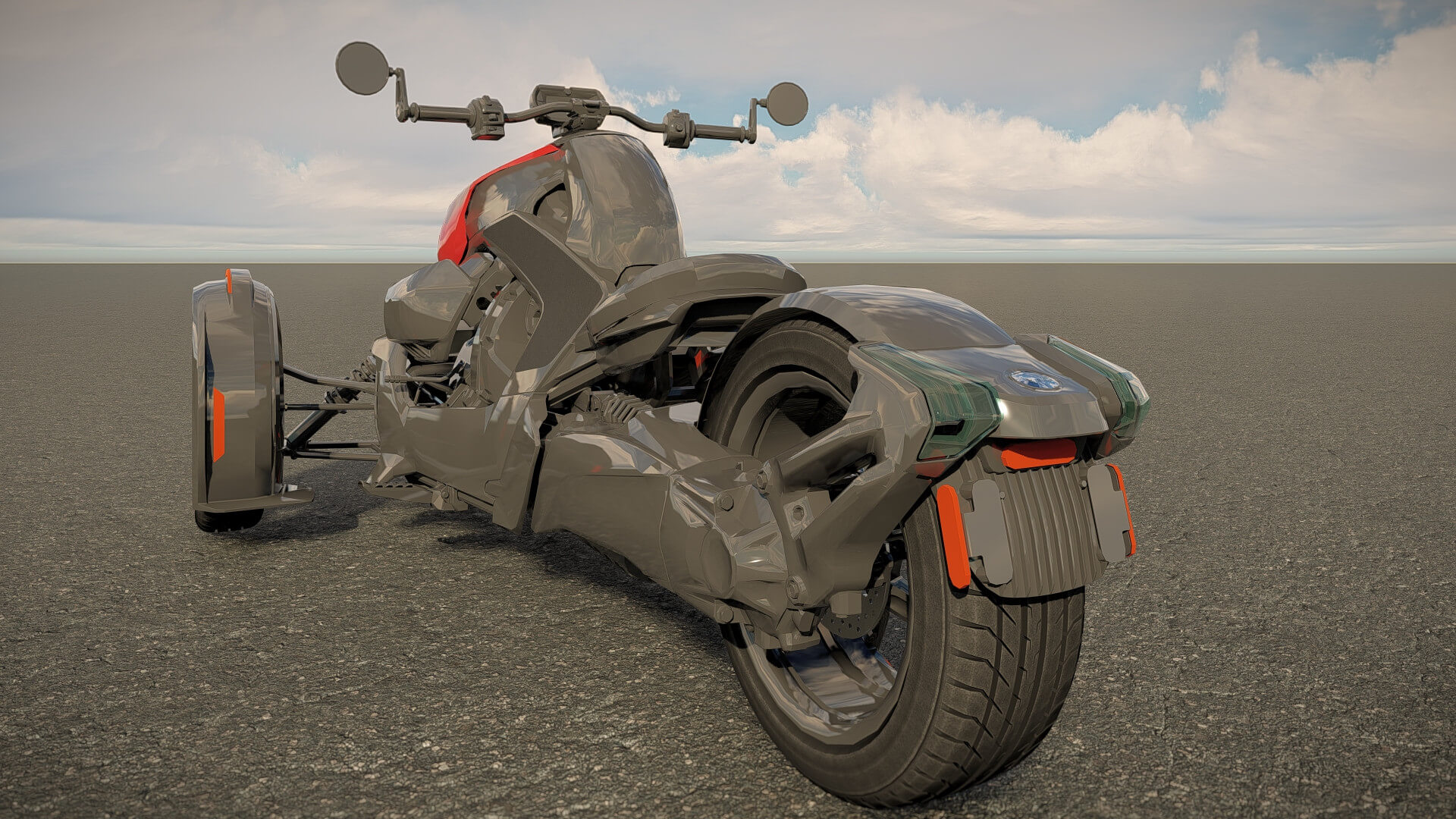 Brp Can Am Ryker - 3D Model by AlphaGroup