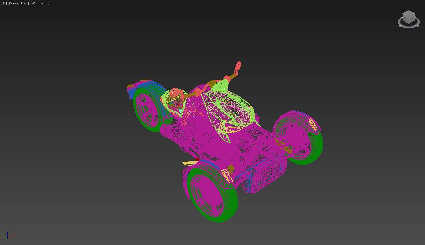 Brp Can-Am Ryker 3D Model by AlphaGroup