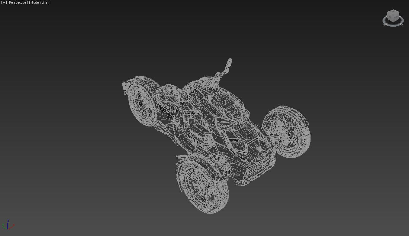 Brp Can-Am Ryker 3D Model by AlphaGroup