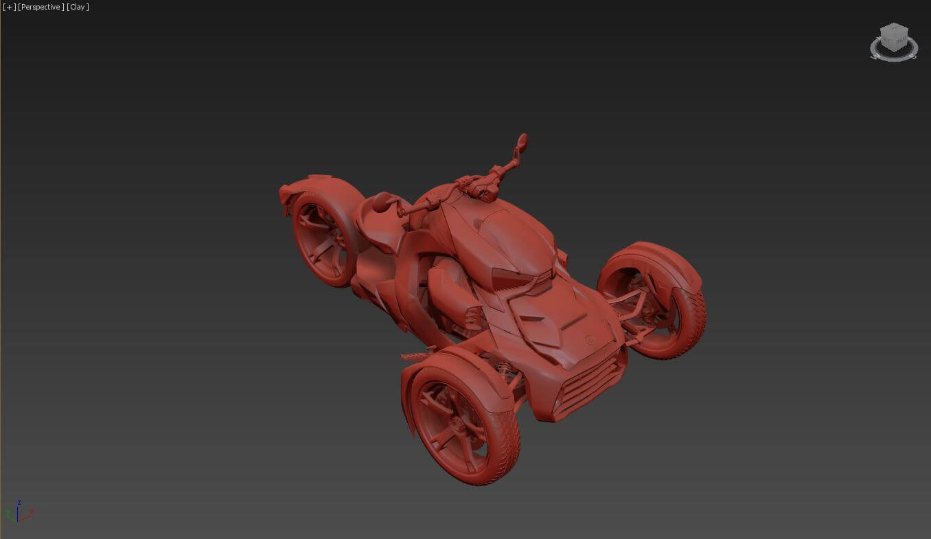 Brp Can Am Ryker - 3D Model by AlphaGroup